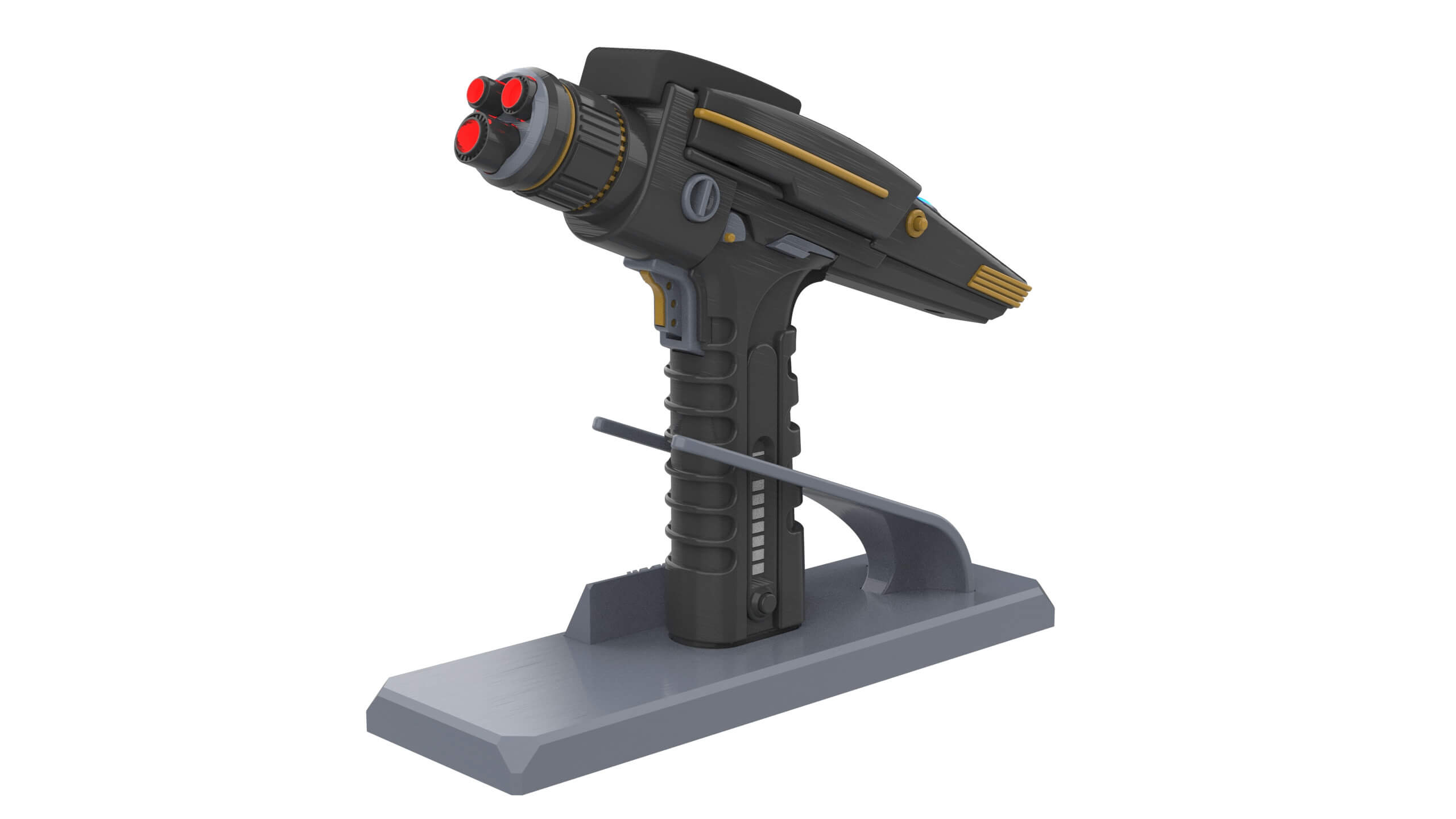 Star Trek Discovery Phaser - 3D Model by MakerLab