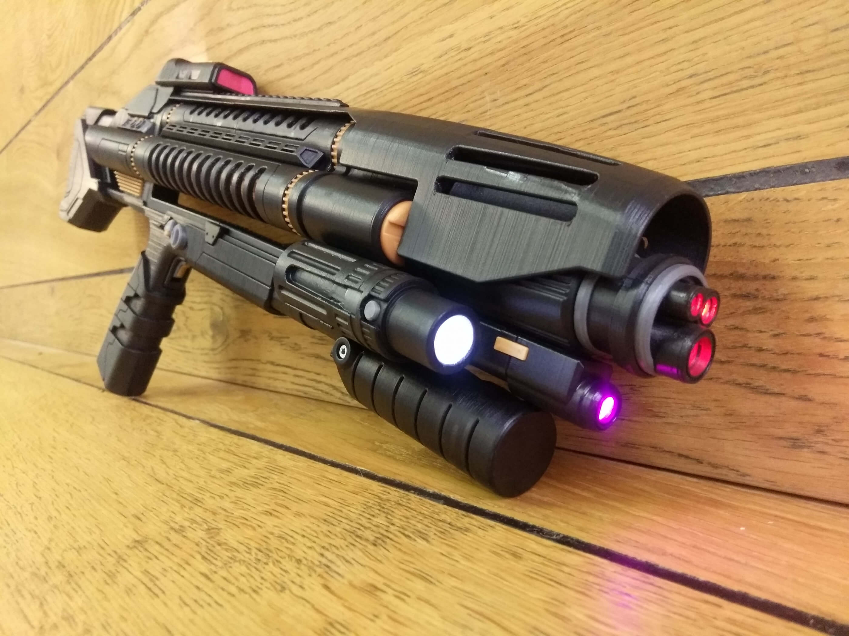 Star Trek Discovery Starfleet Phaser Rifle - 3D Model by MakerLab