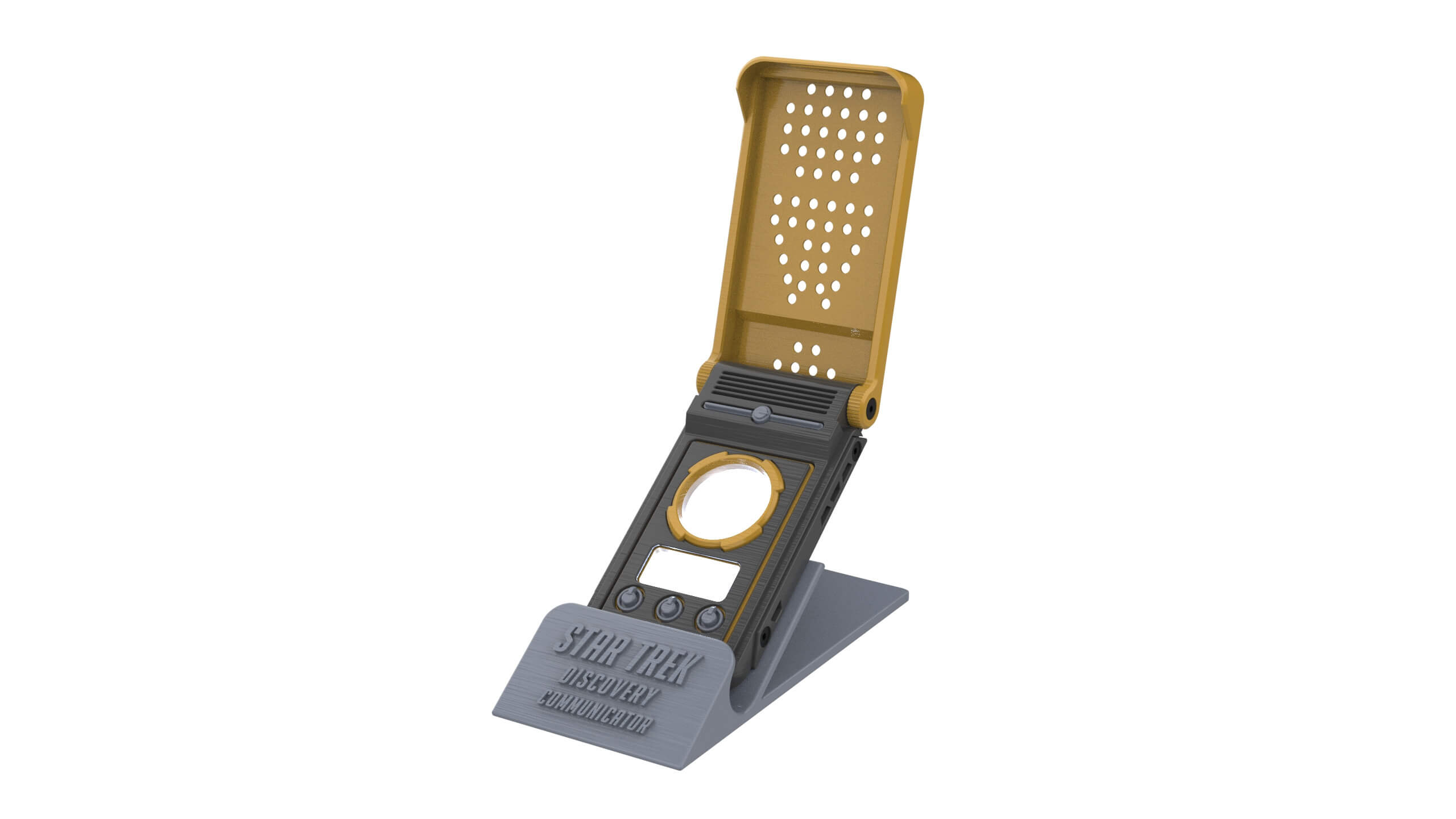 Star Trek Discovery Tricorder and Communicator - 3D Print Model by MakerLab