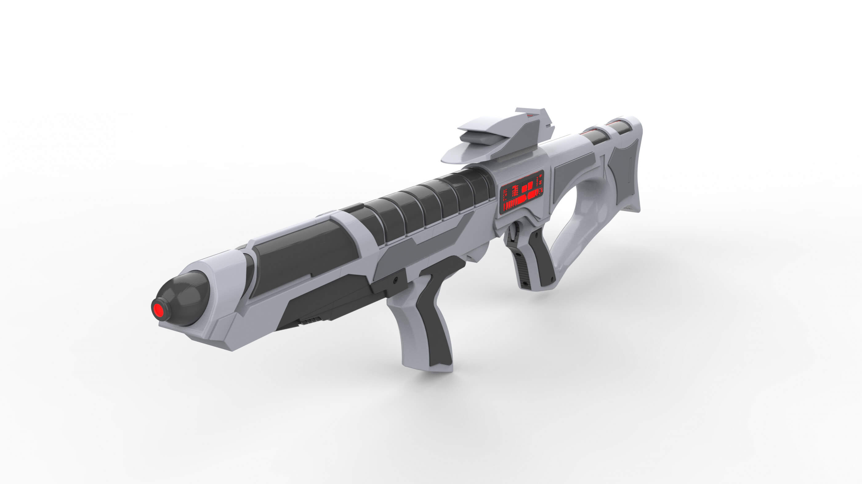Star Trek Eva Phaser Rifle - 3D Model by MakerLab