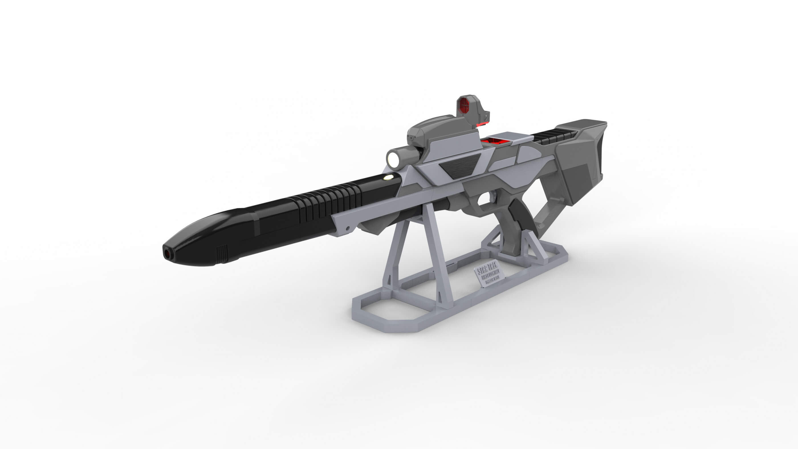 Star Trek First Contact Type 3 Nemesis Phaser Rifle - 3D Model by MakerLab
