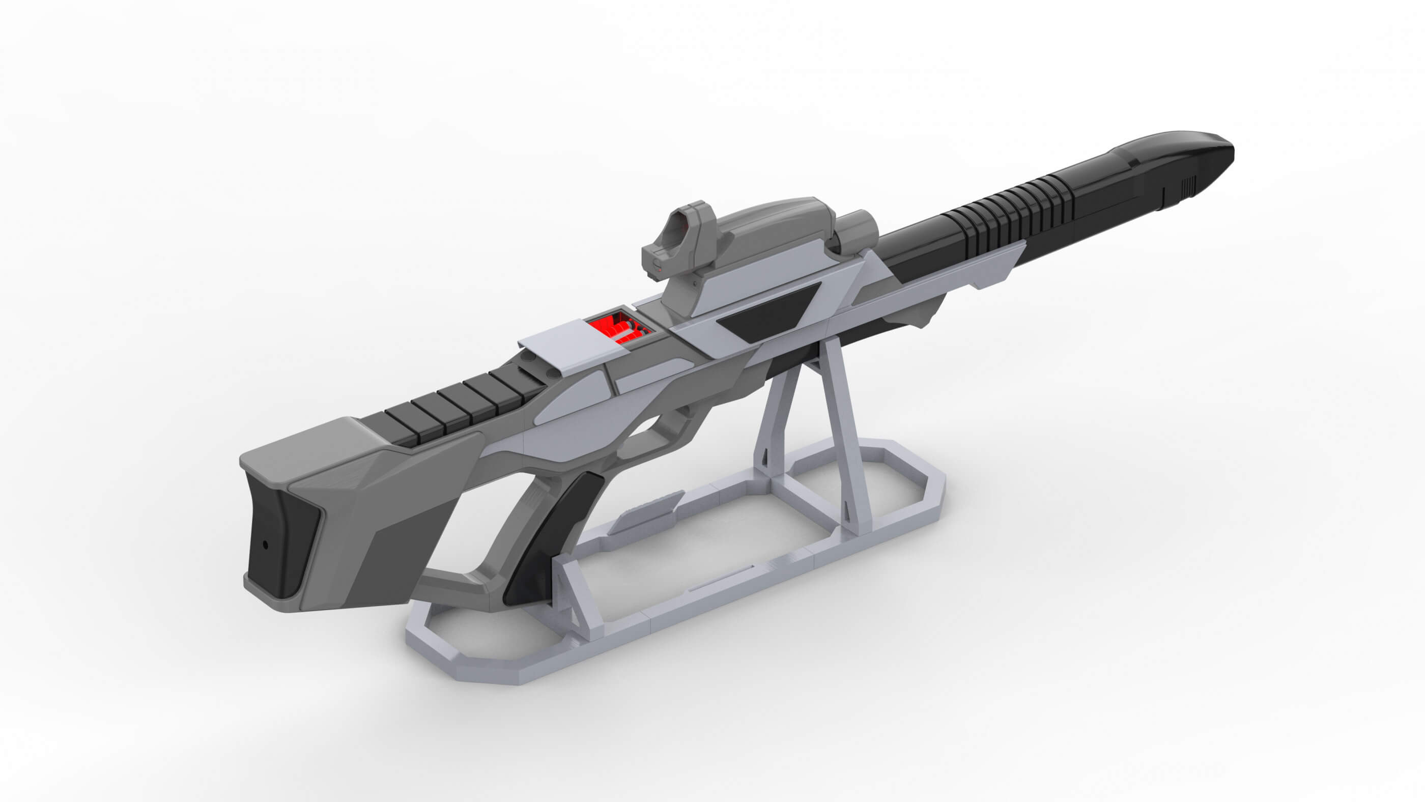 Star Trek First Contact Type 3 Nemesis Phaser Rifle - 3D Model by MakerLab