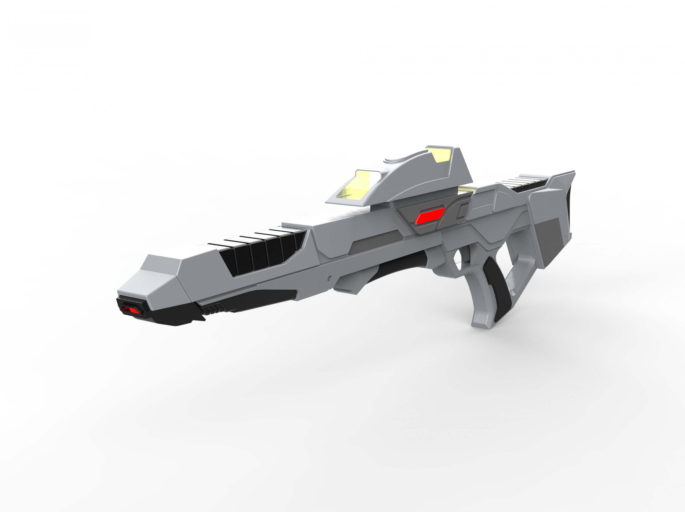 Star Trek First Contact Type 3A Phaser Rifle - 3D Model by MakerLab