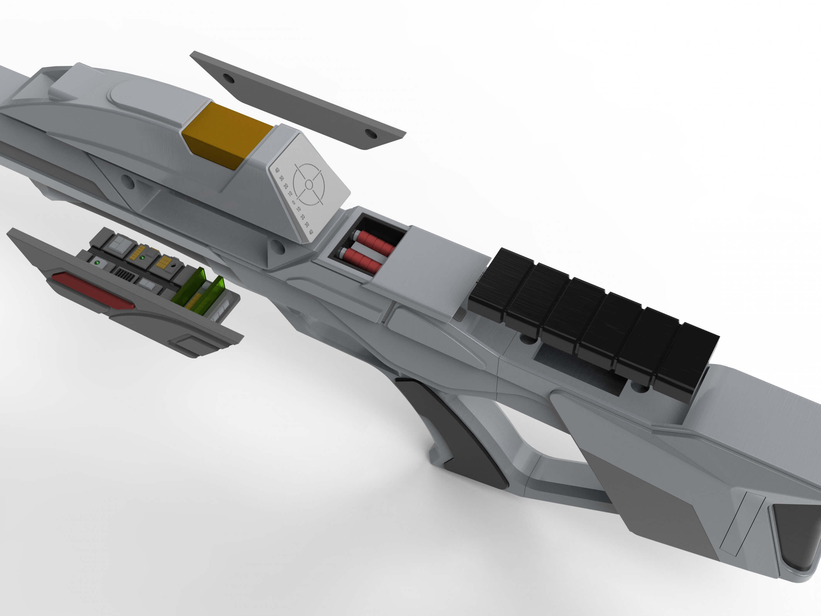 Star Trek First Contact Type 3A Phaser Rifle - 3D Model by MakerLab