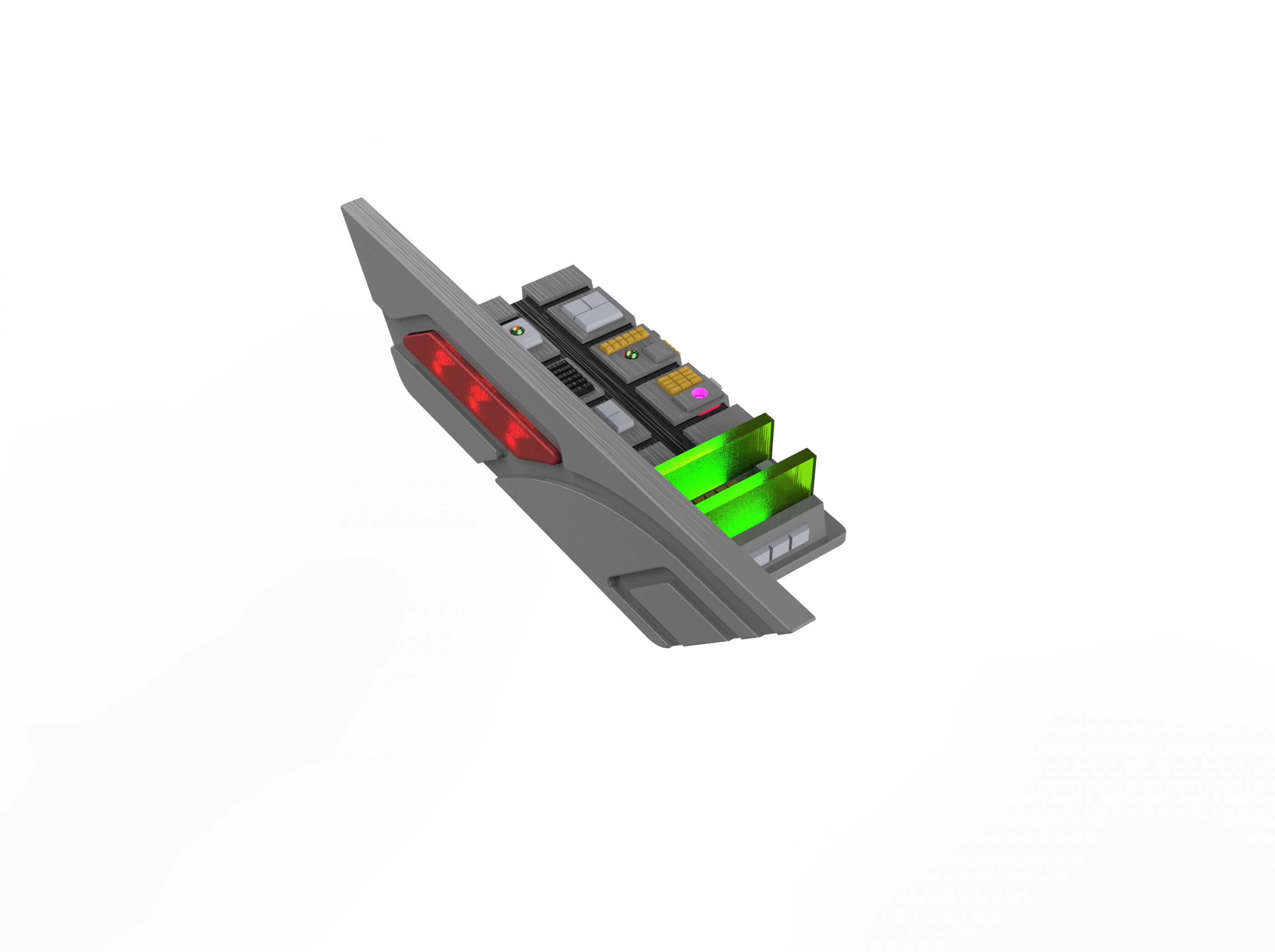 Star Trek First Contact Type 3A Phaser Rifle - 3D Model by MakerLab