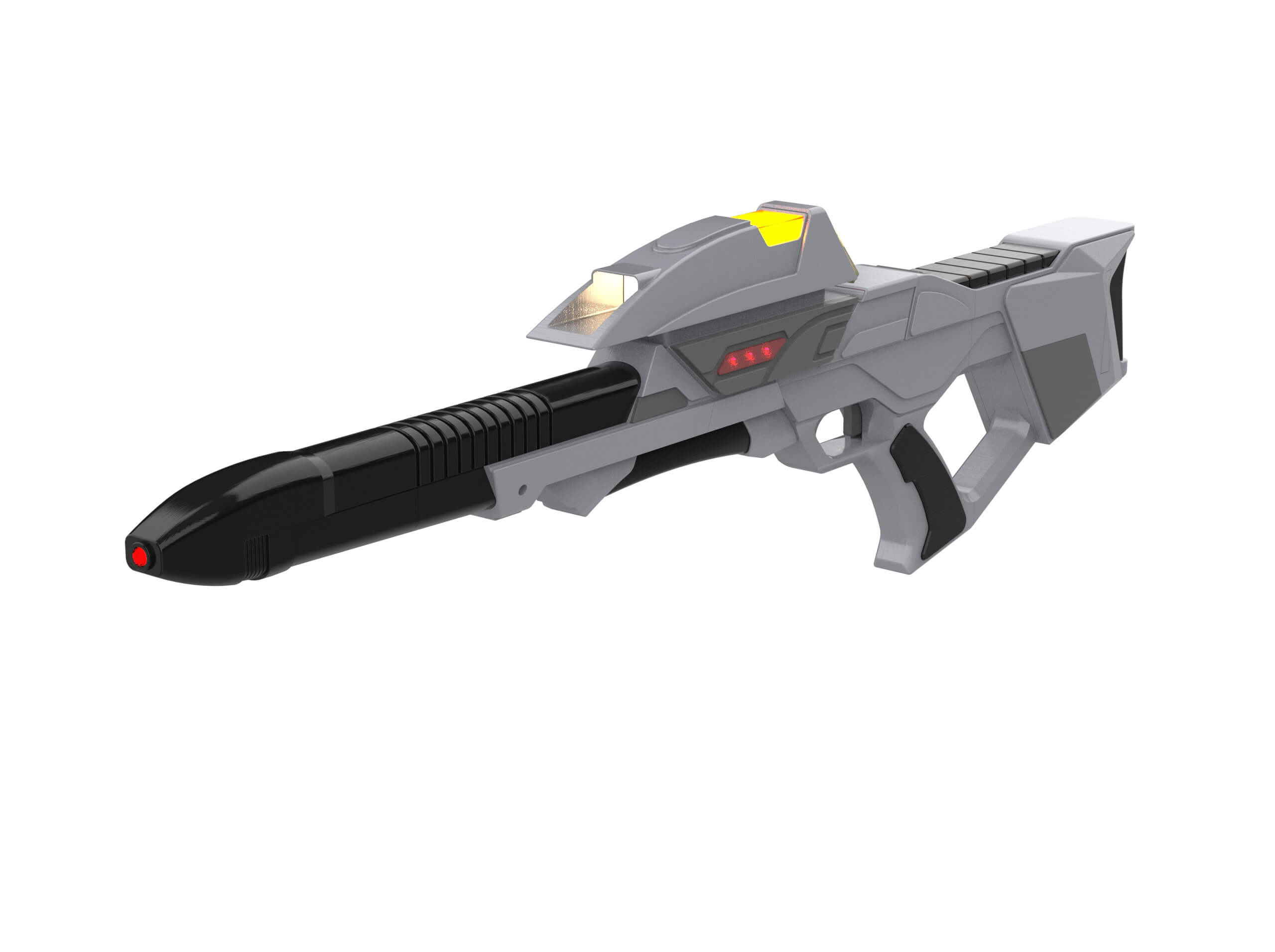 Star Trek First Contact Type 3B Phaser Rifle - 3D Model by MakerLab