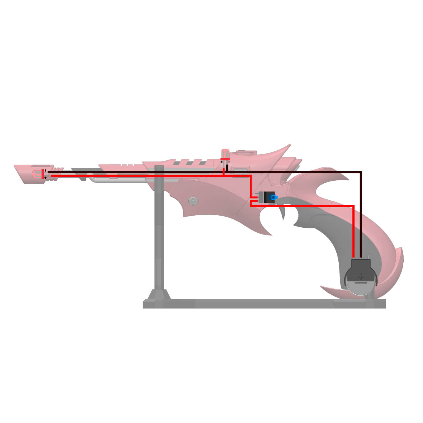 Star Trek Klingon Disruptor - Stl OBJ Cad Bundle - Commecial 3D Print ...