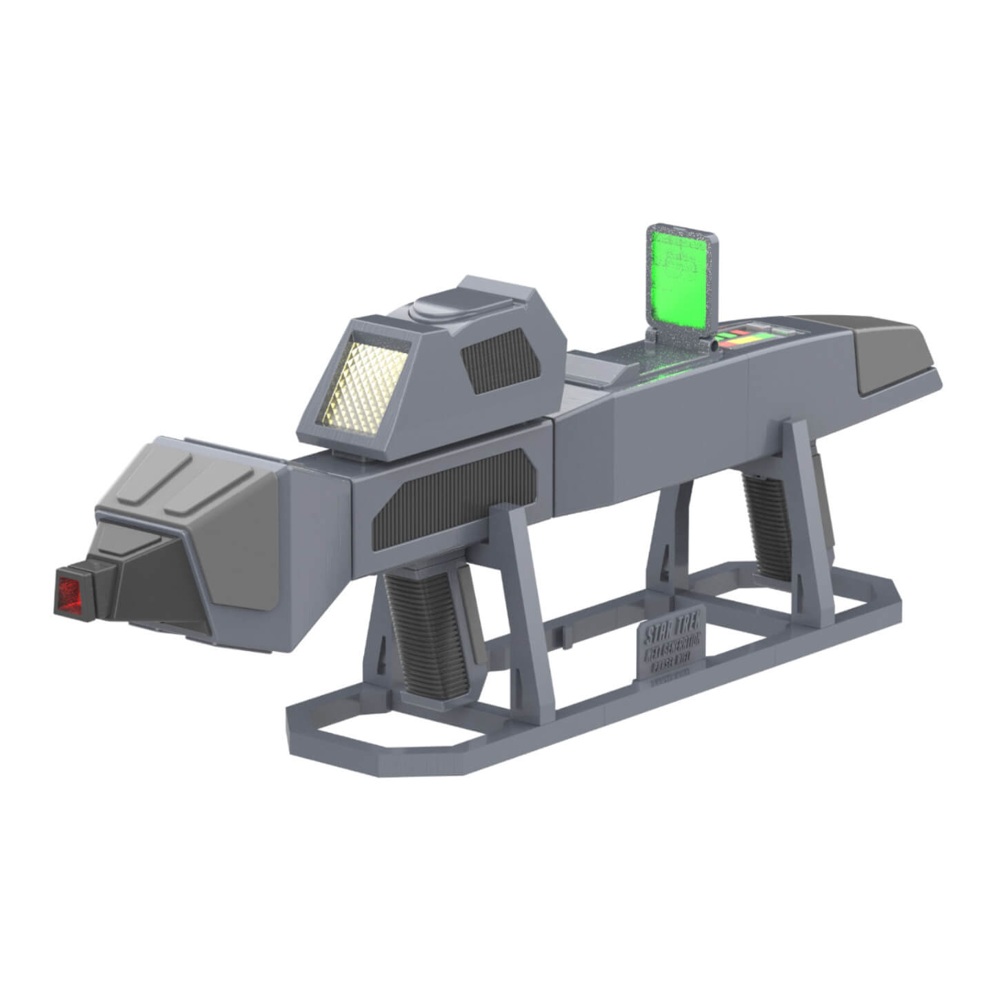 Star Trek Next Generation Type 3 Phaser Rifle - STL CAD OBJ 3D Print ...