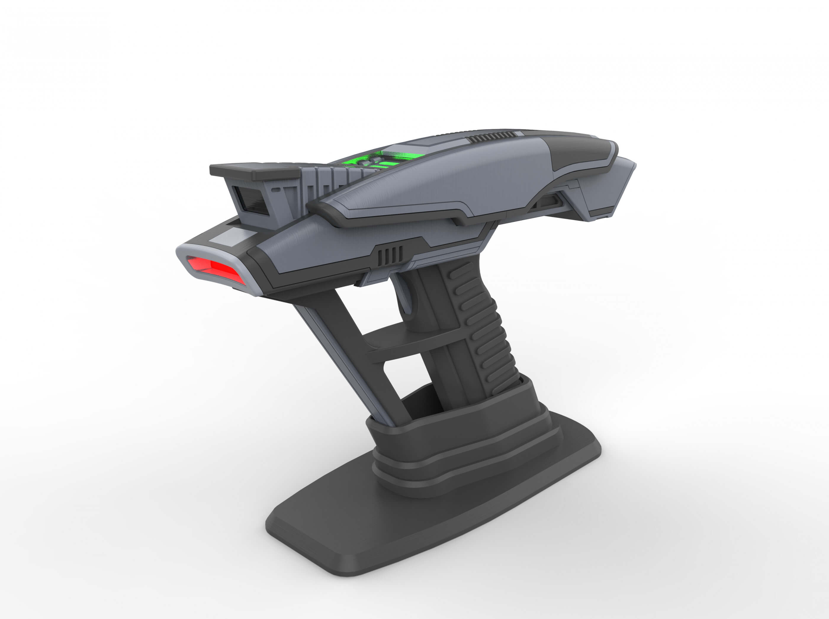 Star Trek Picard Phaser - 3D Model by MakerLab