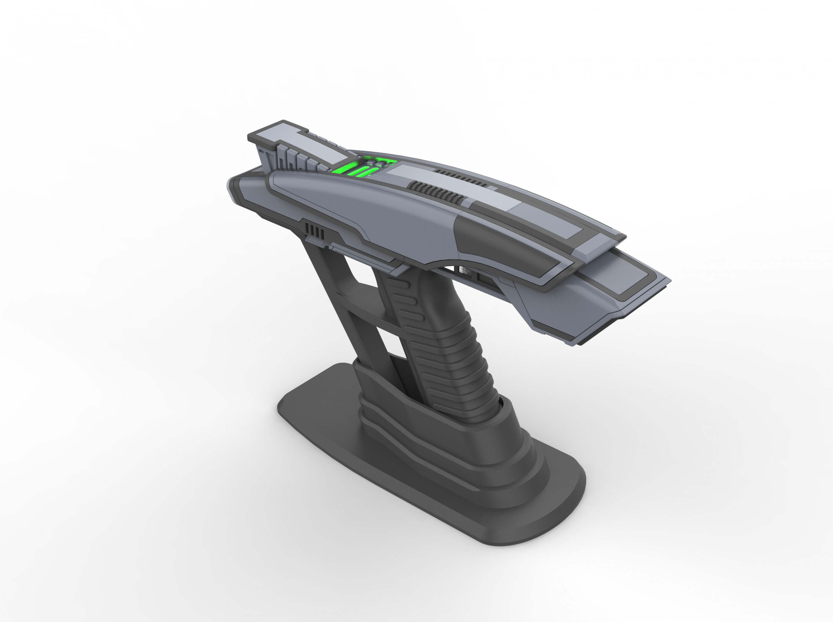 Star Trek Picard Phaser - 3D Model by MakerLab