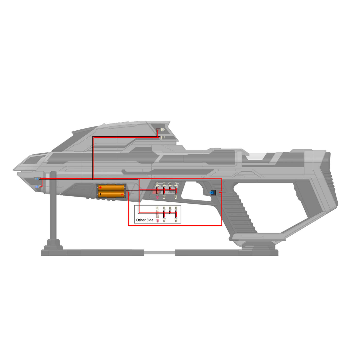 Star Trek Picard Starfleet Phaser Rifle - STL OBJ CAD Bundle 3D Print ...