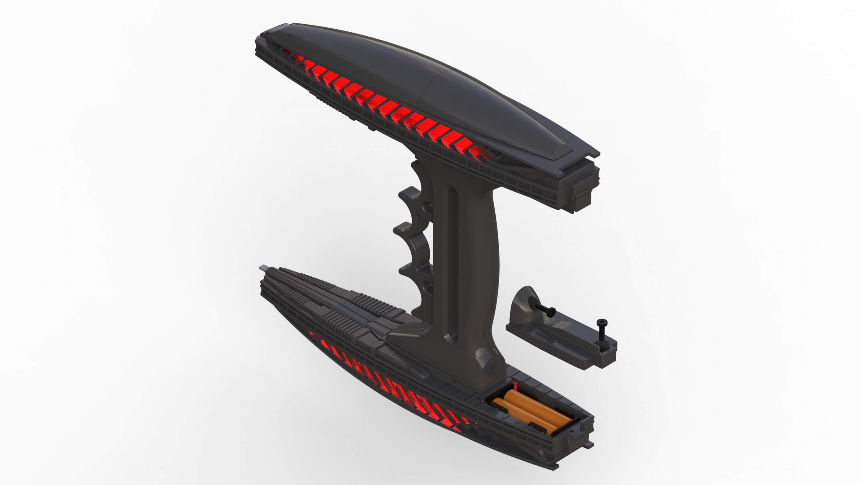 Star Trek Romulan Disruptor - 3D Print Model by MakerLab