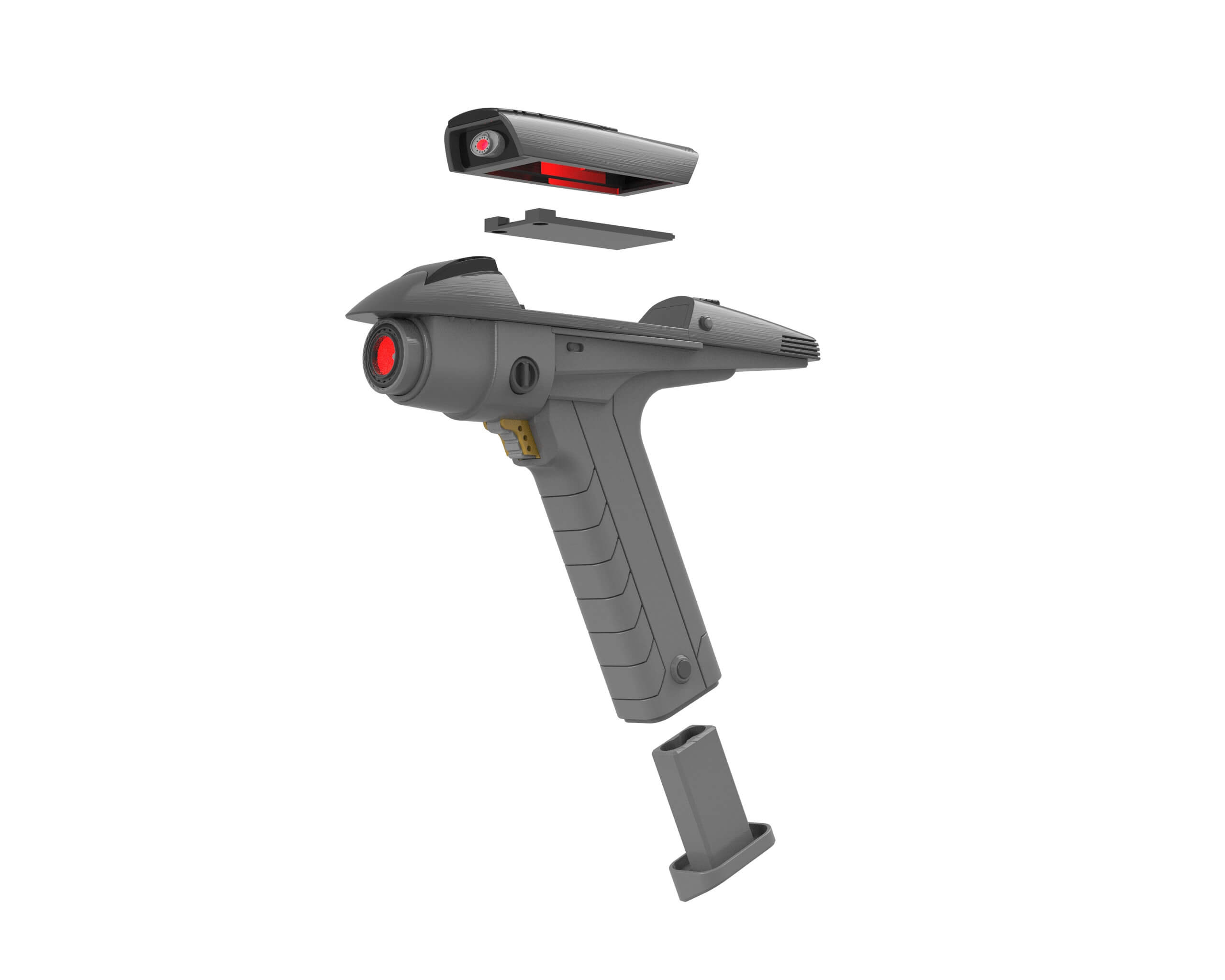 Star Trek SEC 31 Phaser - 3D Model by MakerLab