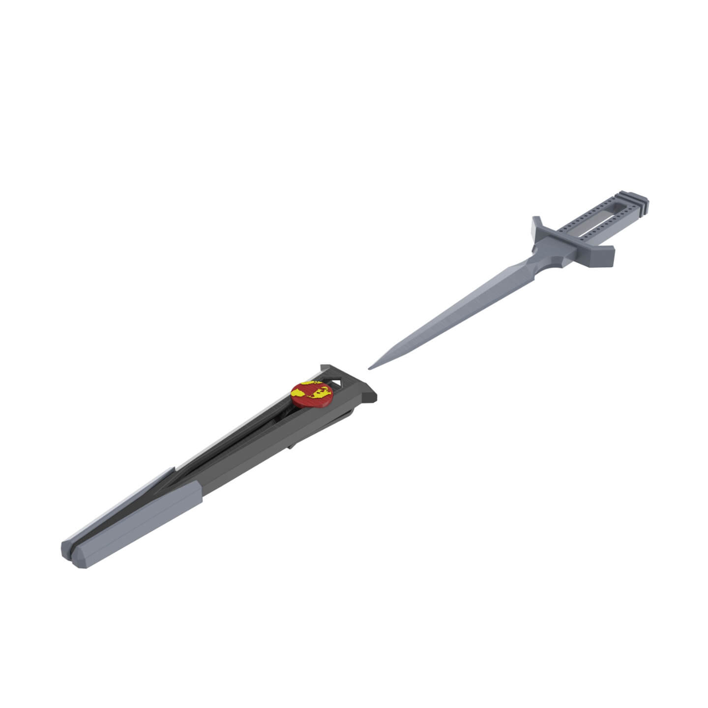 Star Trek Terran Empire Dagger - Stl OBJ Cad Bundle 3D Print Model by ...