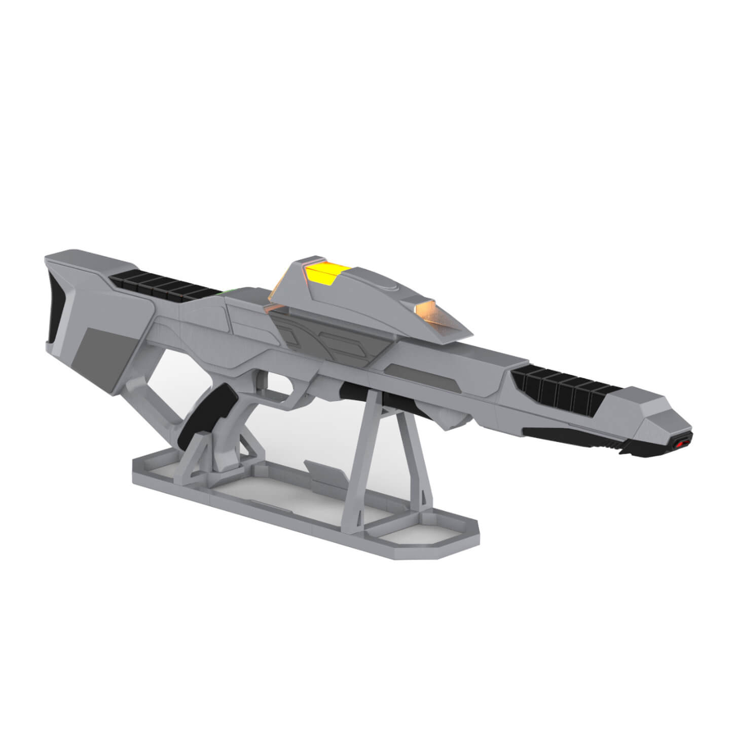 Star Trek Type 3A Phaser Rifle - Stl OBJ Cad Bundle 3D Print Model by ...