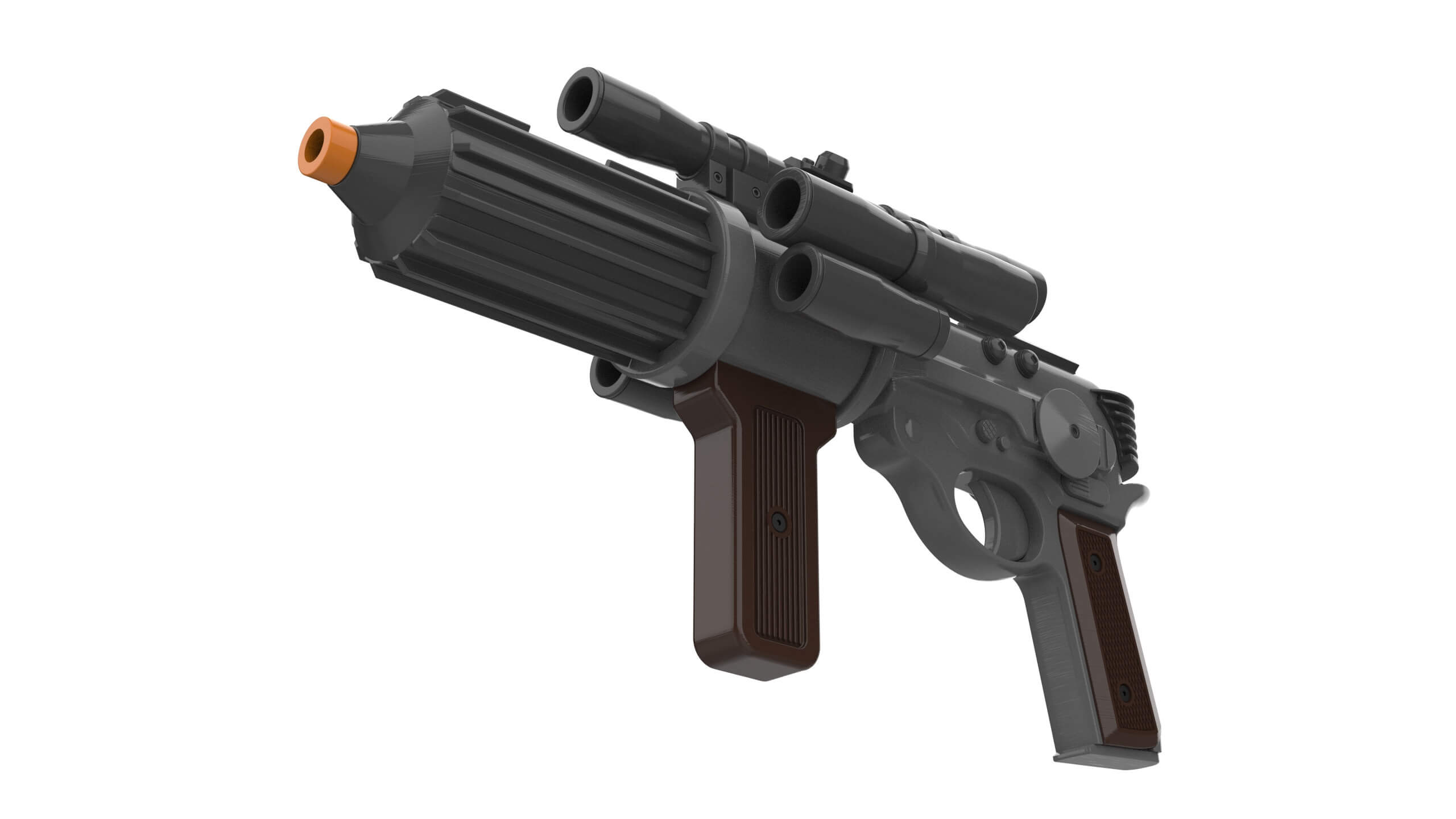 Star Wars EE4 Blaster Rifle - 3D Model by MakerLab
