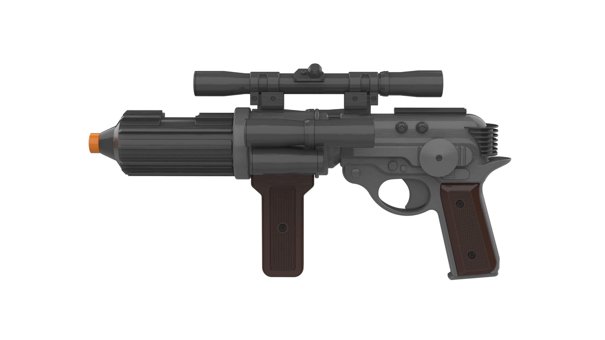 Star Wars EE4 Blaster Rifle - 3D Model by MakerLab