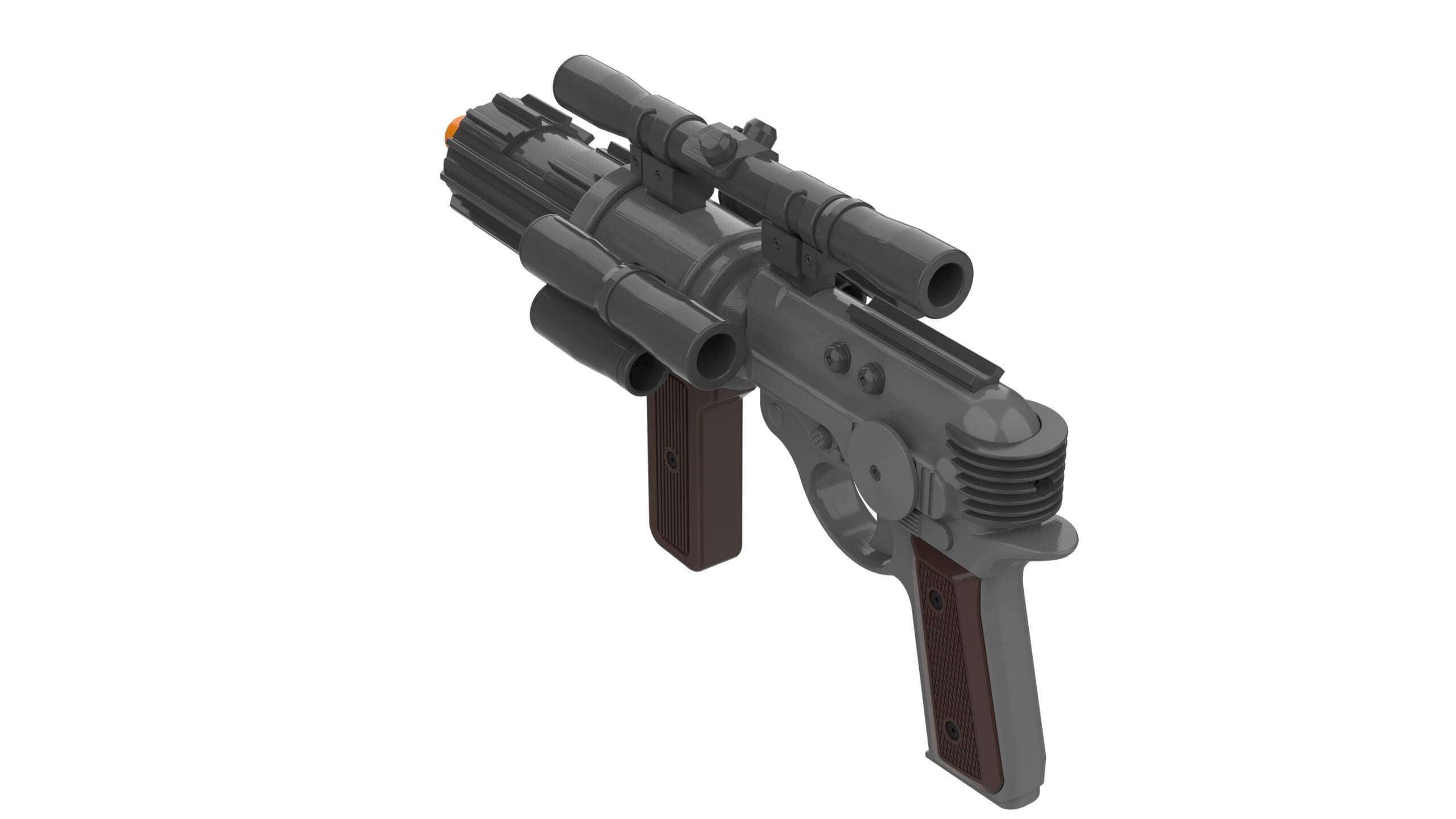 Star Wars EE4 Blaster Rifle - 3D Model by MakerLab