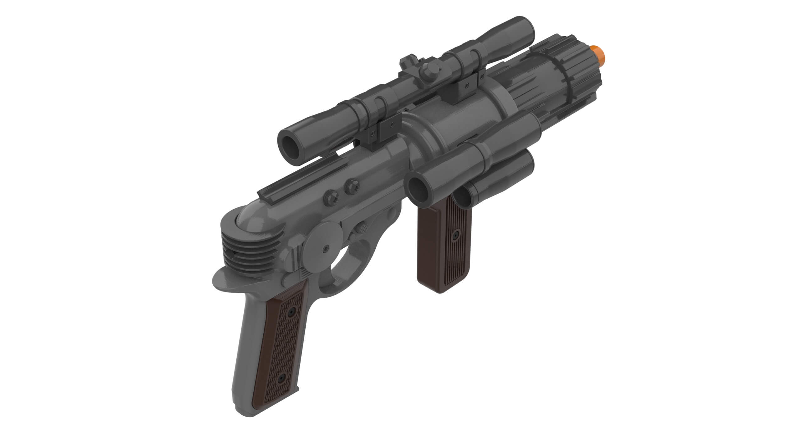 Star Wars EE4 Blaster Rifle - 3D Model by MakerLab