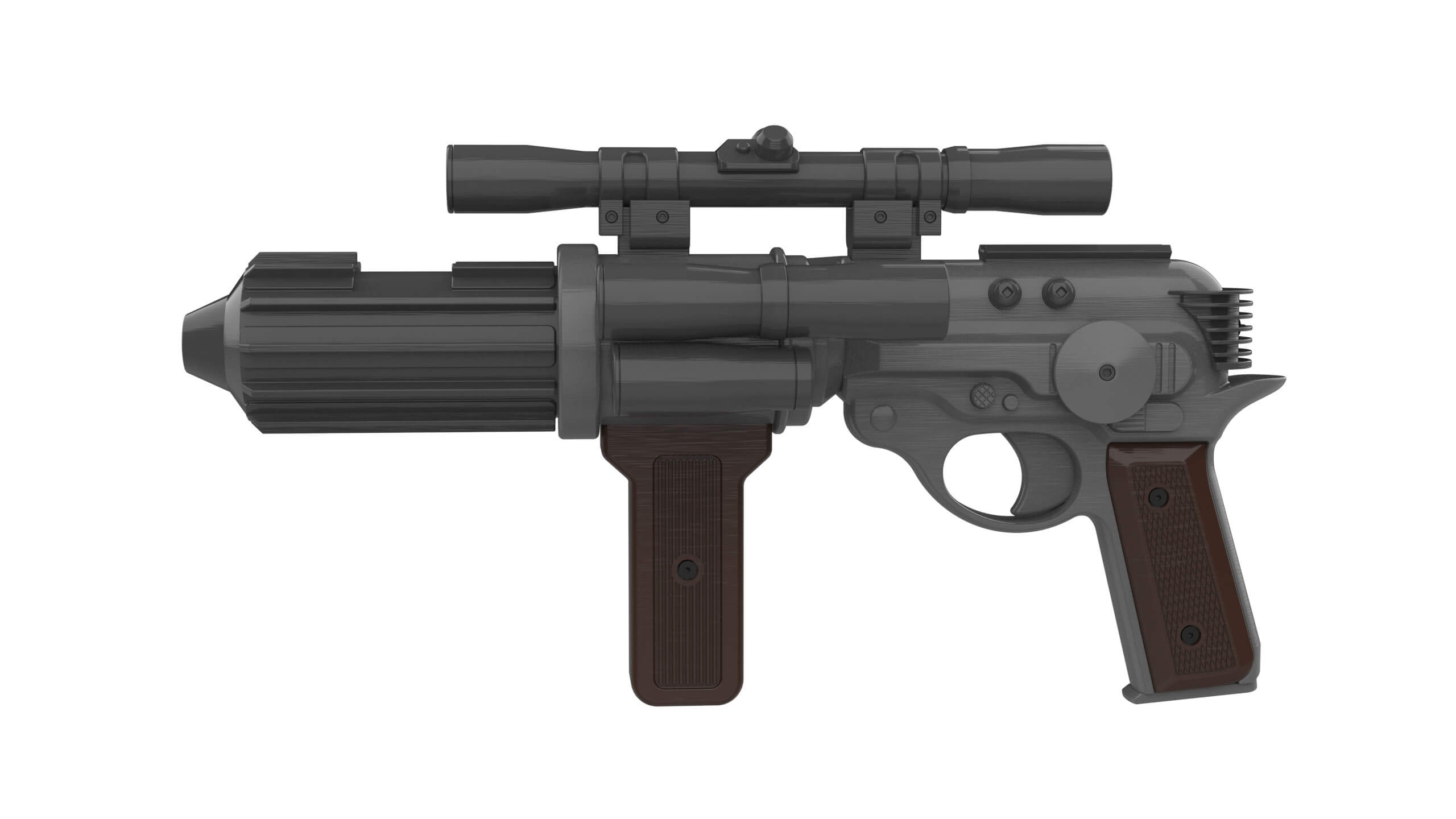 Star Wars EE4 Blaster Rifle - 3D Model by MakerLab