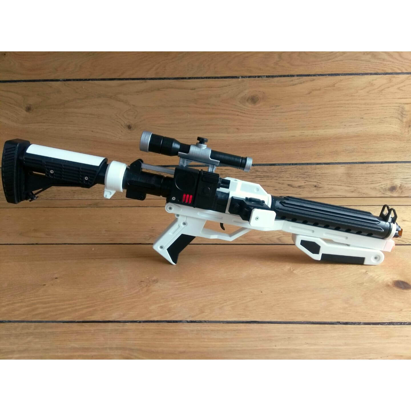 Star Wars F-11D Blaster Rifle - Stl OBJ Cad Bundle 3D Model by MakerLab