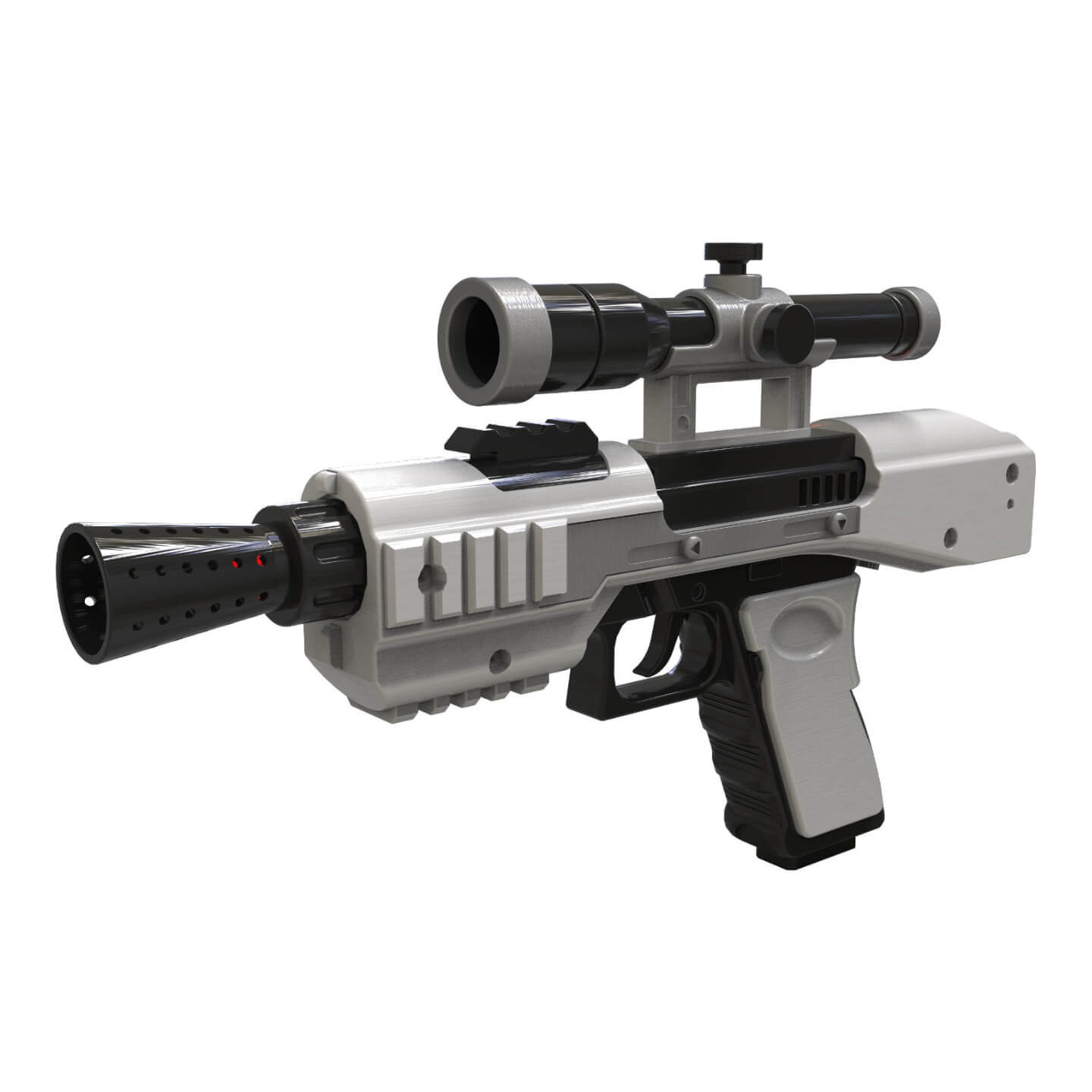 Star Wars SE-44C Blaster - Stl OBJ Cad Bundle - Commercial 3D Print ...