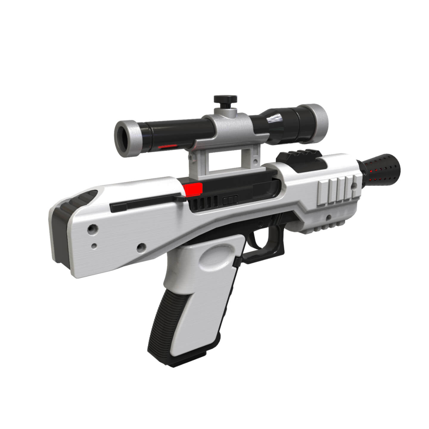 Star Wars SE-44C Blaster - Stl OBJ Cad Bundle - Commercial 3D Print ...