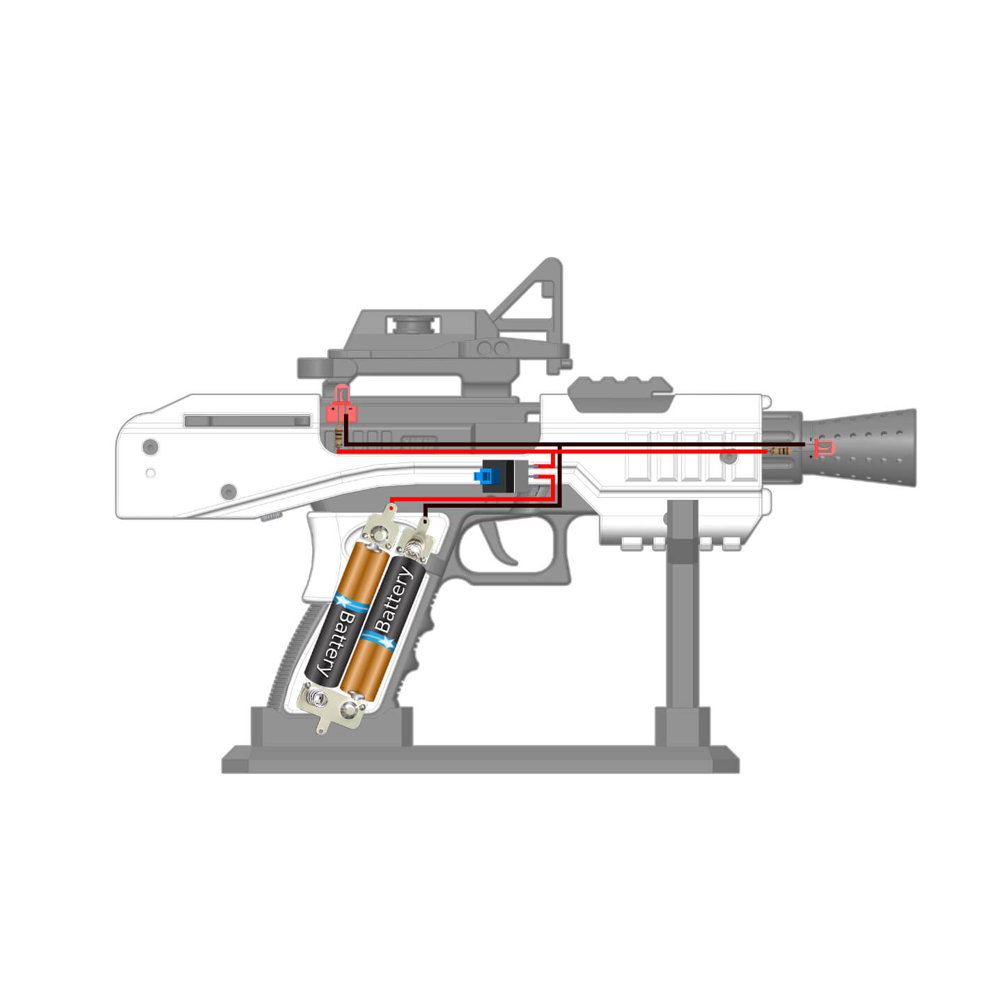 Star Wars SE-44C Blaster - Stl OBJ Cad Bundle - Commercial 3D Print ...