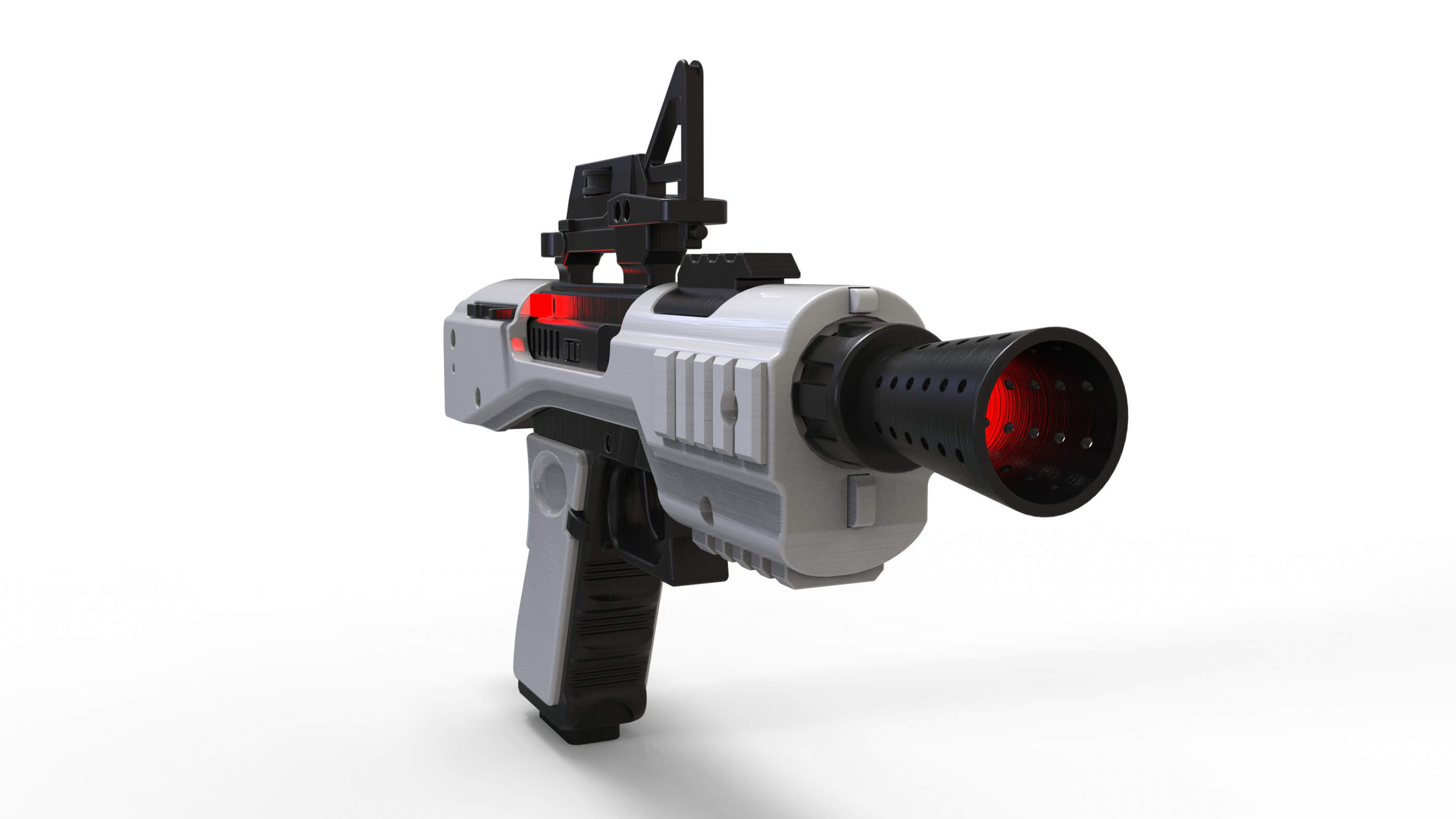Star Wars SE-44C Blaster 3D Model by MakerLab