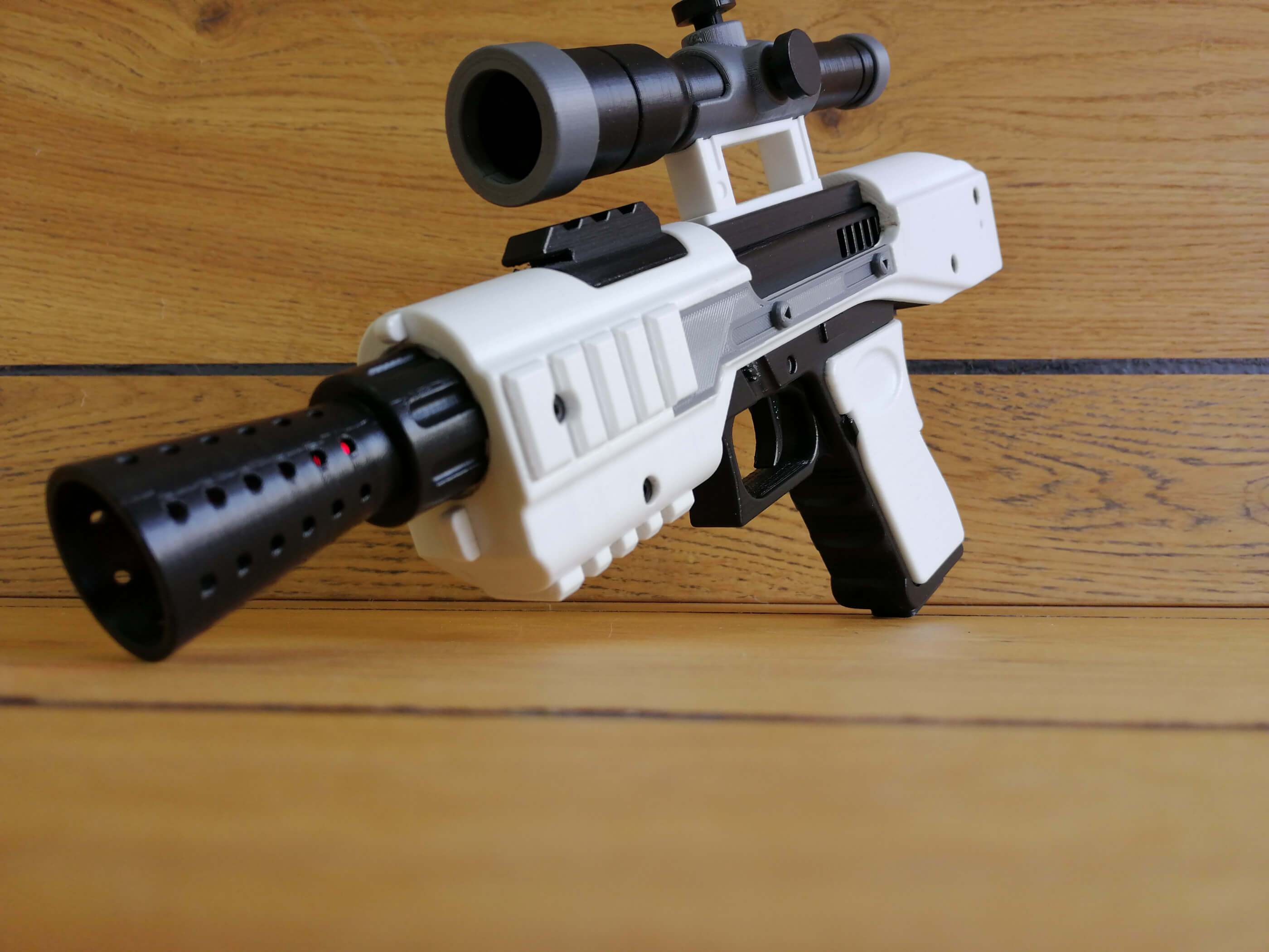Star Wars SE-44C Blaster 3D Model by MakerLab