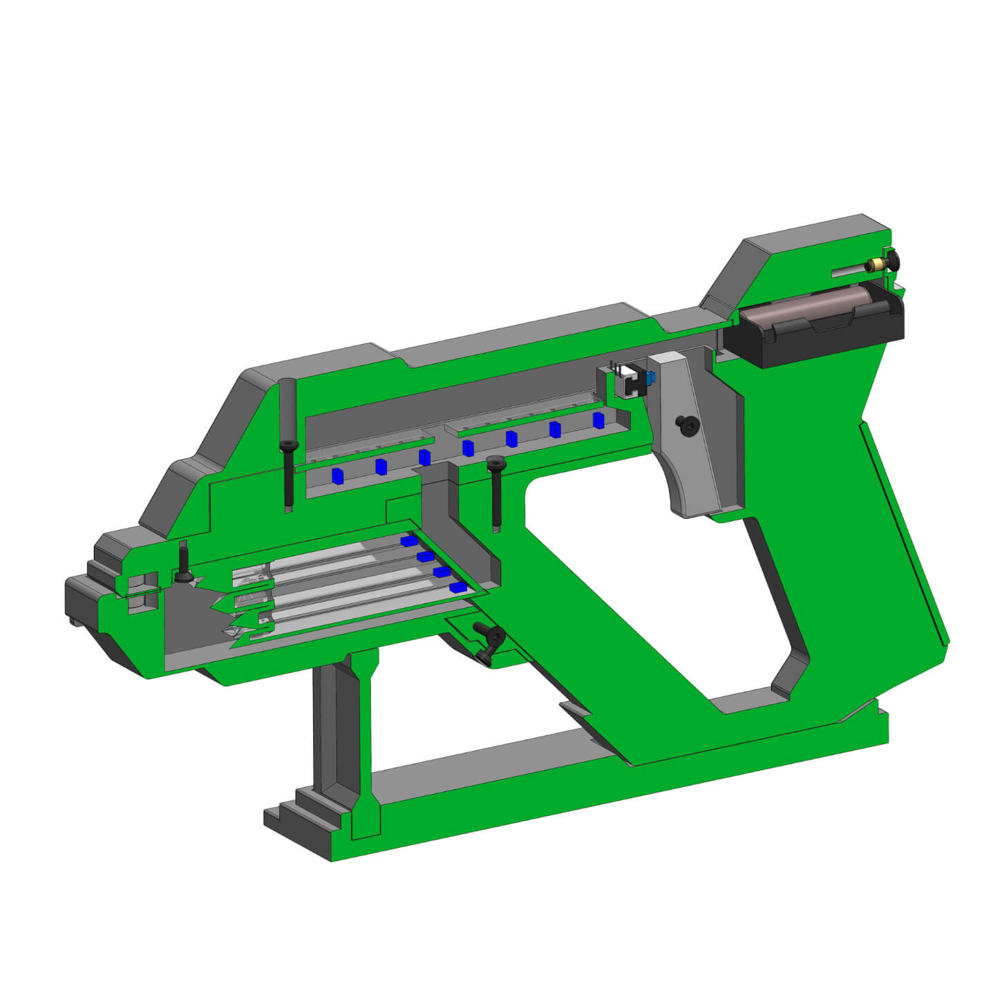 Stargate Asuran Replicator Stunner - Stl OBJ Cad Bundle 3D Print Model ...