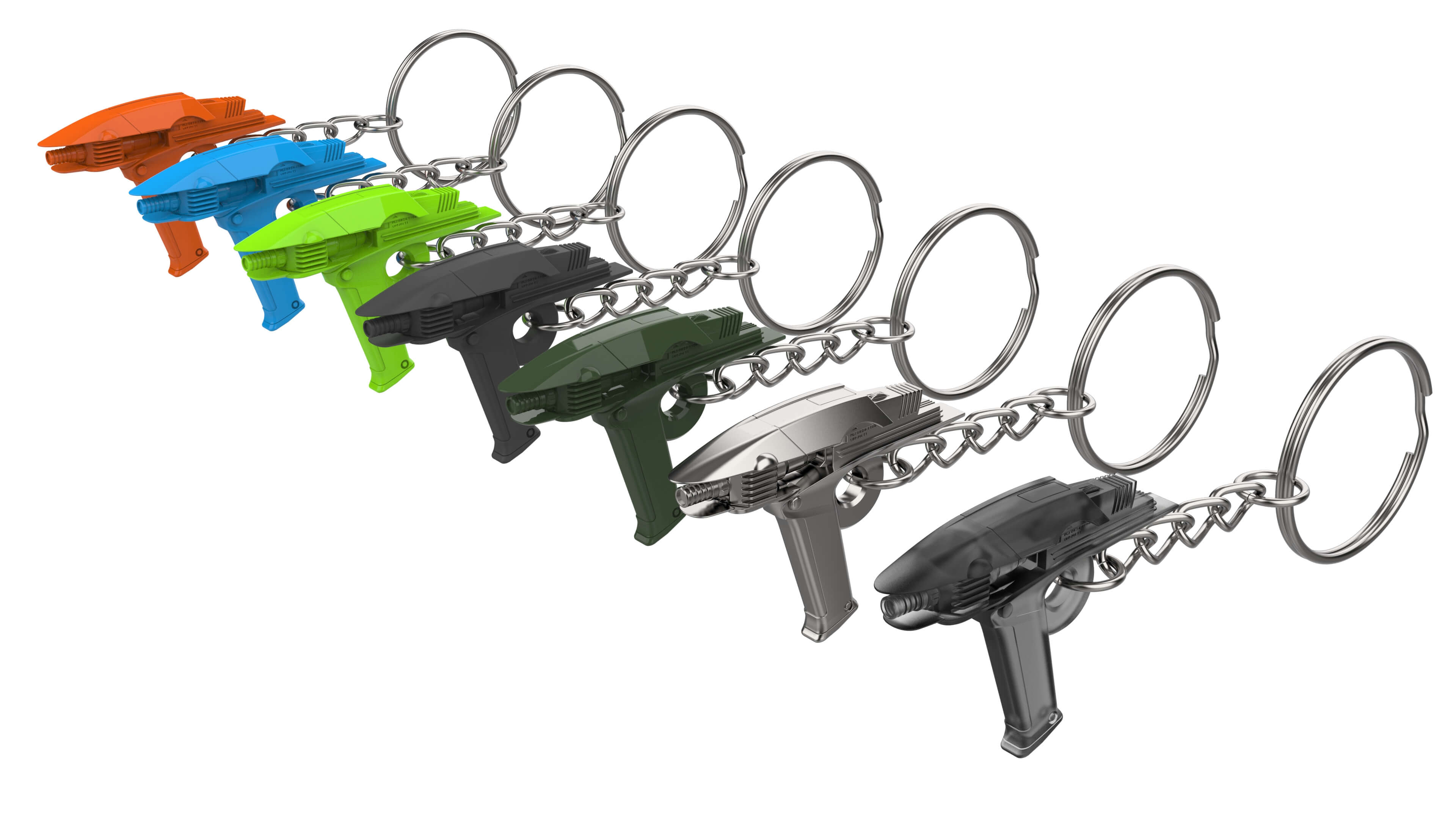 Startrek Keychains Set 1 - 11 Printable STL - Personal Use 3D Model by ...