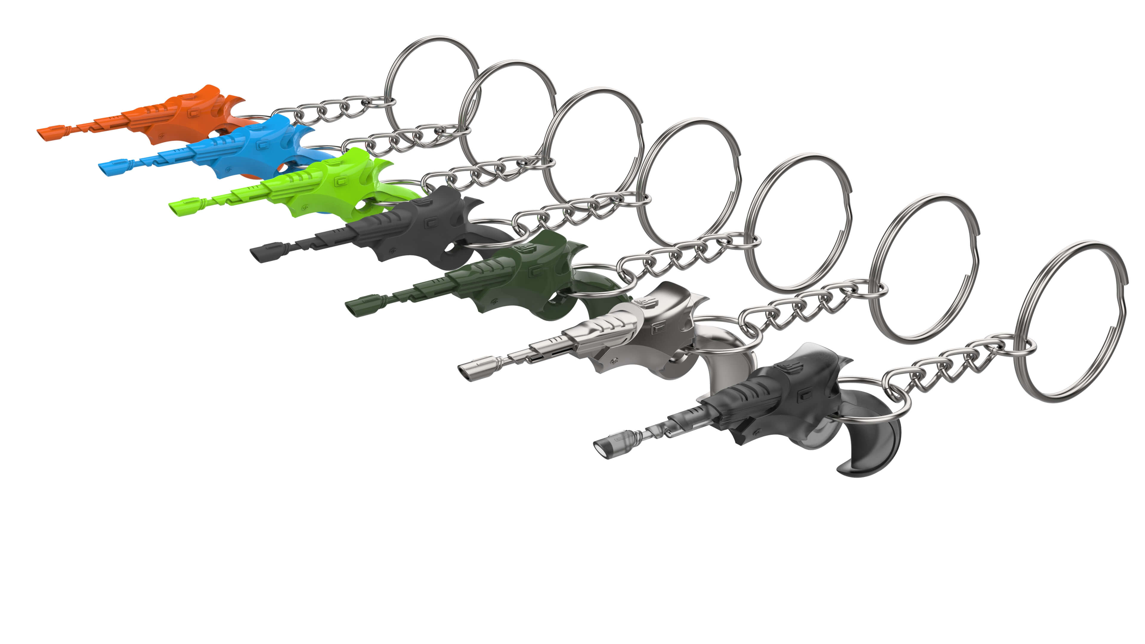 Startrek Keychains Set 2 - 11 Printable STL - Personal Use 3D Model by ...