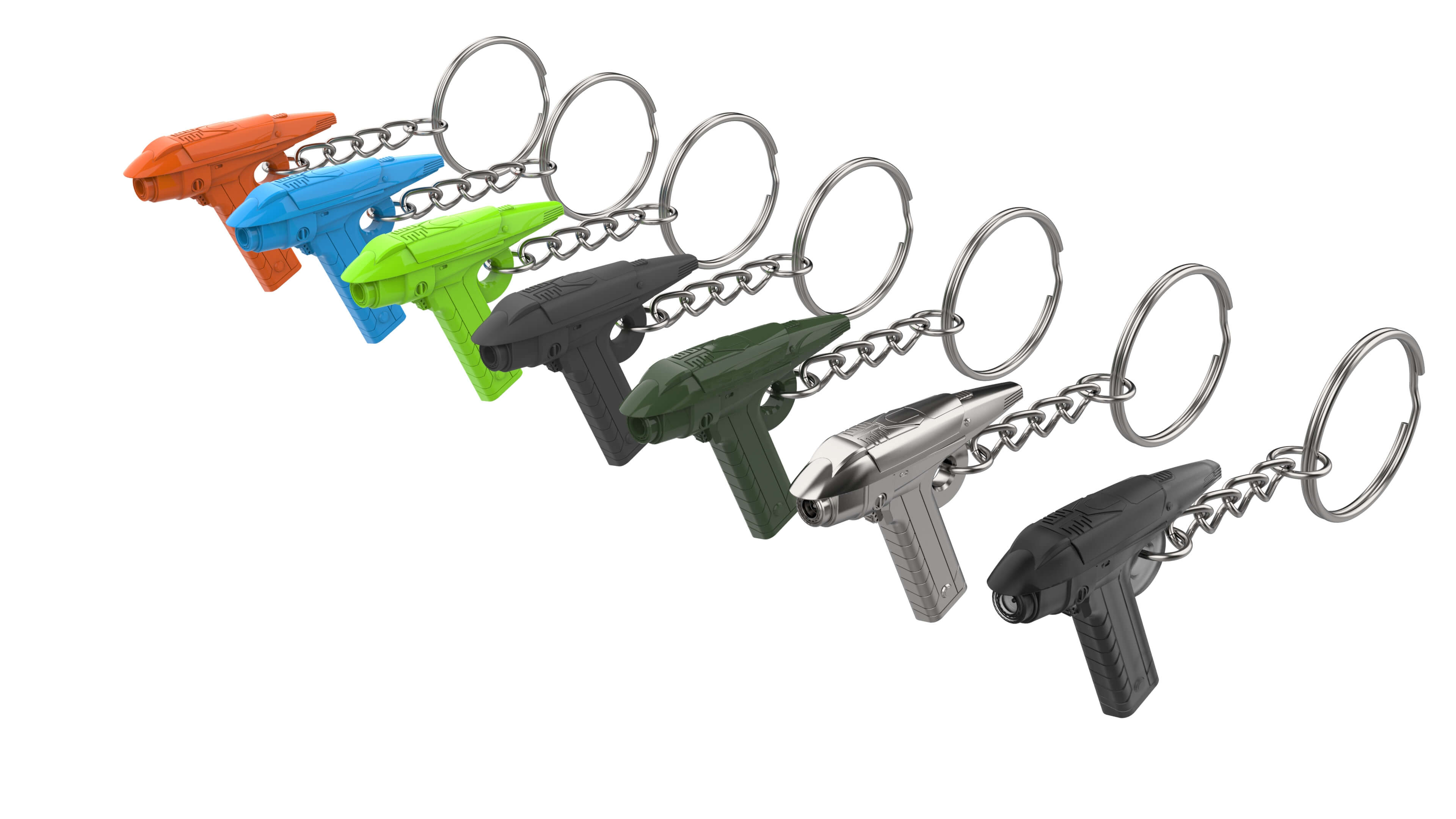 Startrek Keychains Set 2 - 11 Printable STL - Personal Use 3D Model by ...
