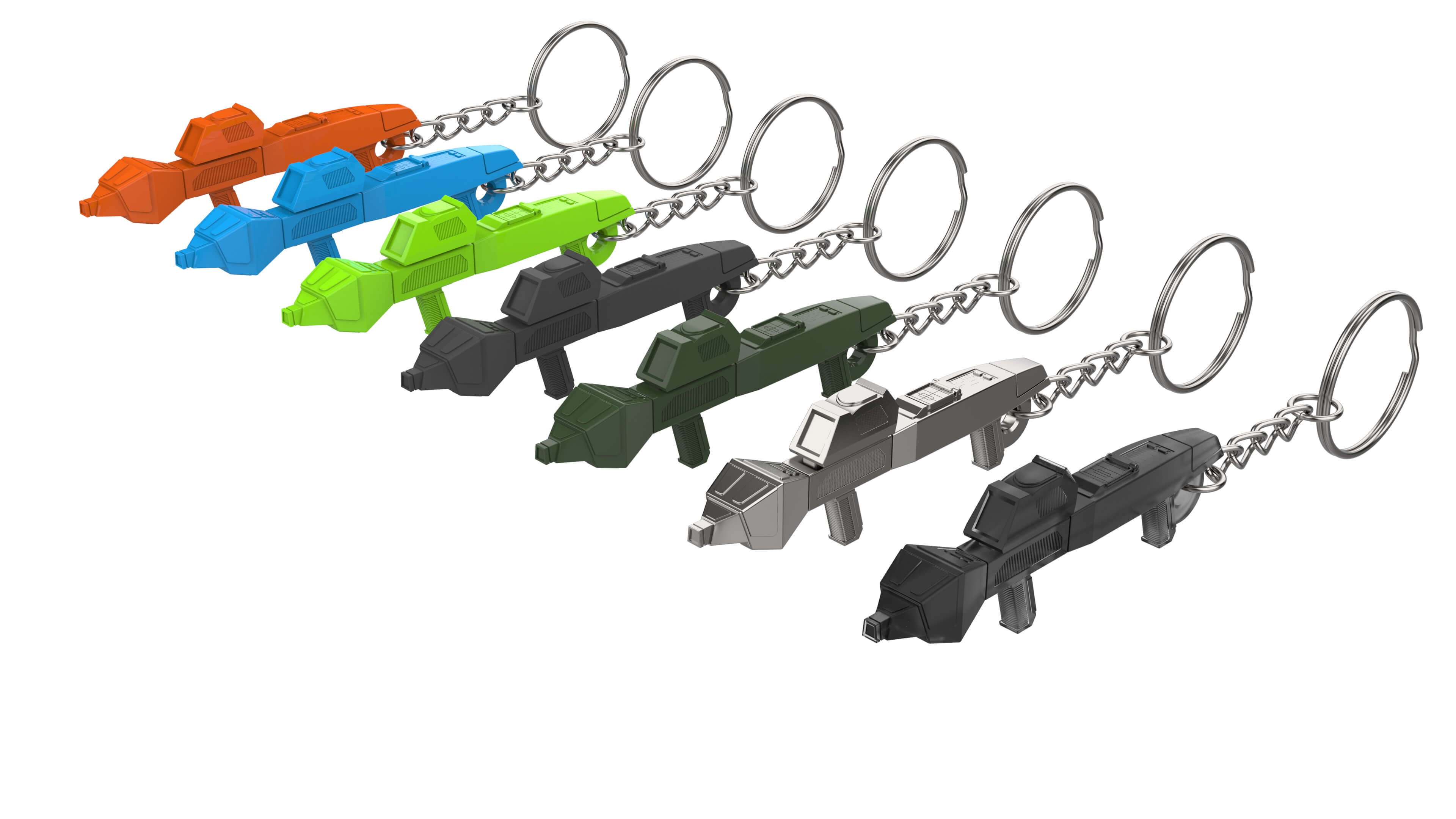 Startrek Keychains Set 2 - 11 Printable STL - Personal Use 3D Model by ...
