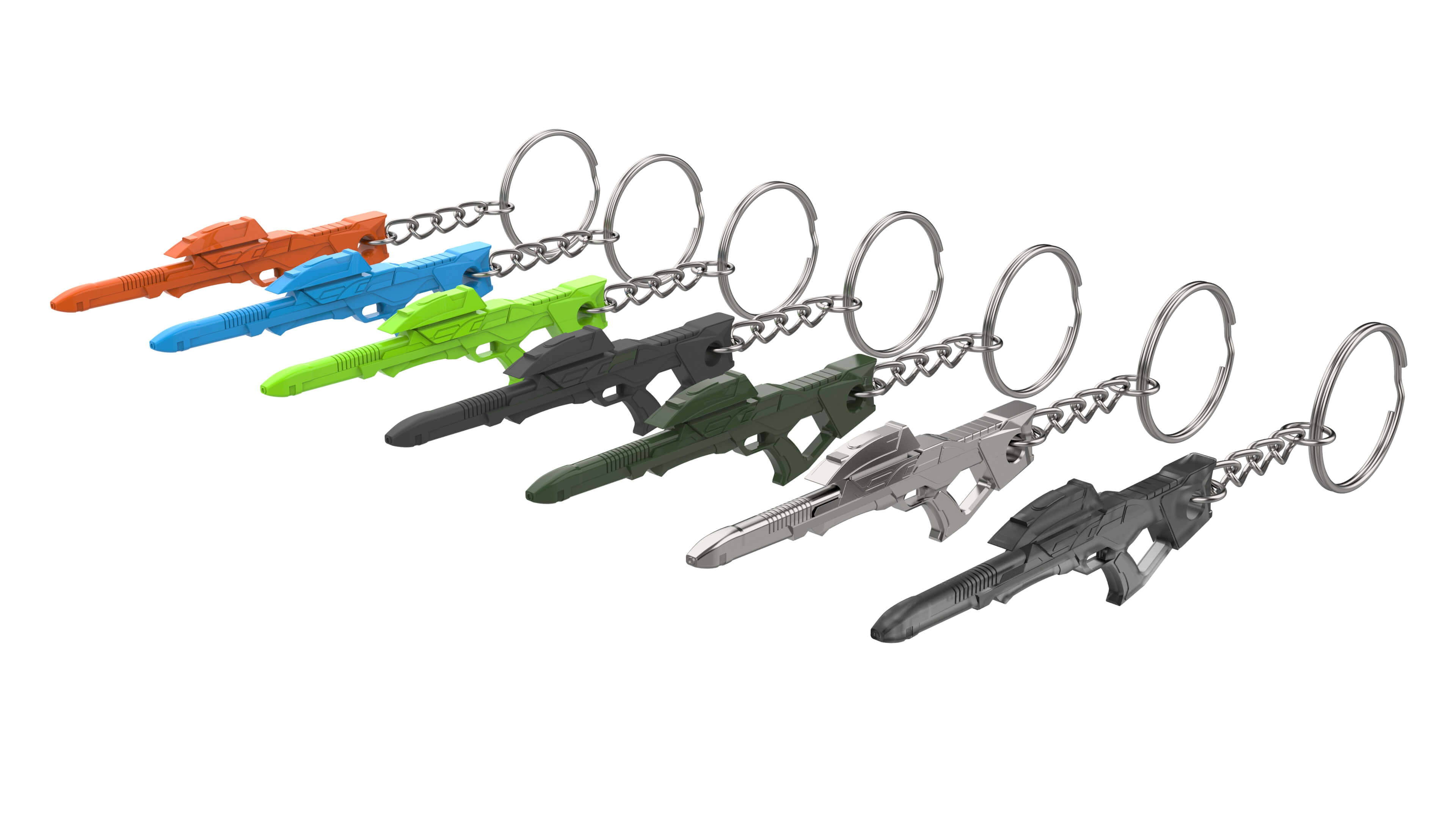 Startrek Keychains Set 2 - 11 Printable STL - Personal Use 3D Model by ...