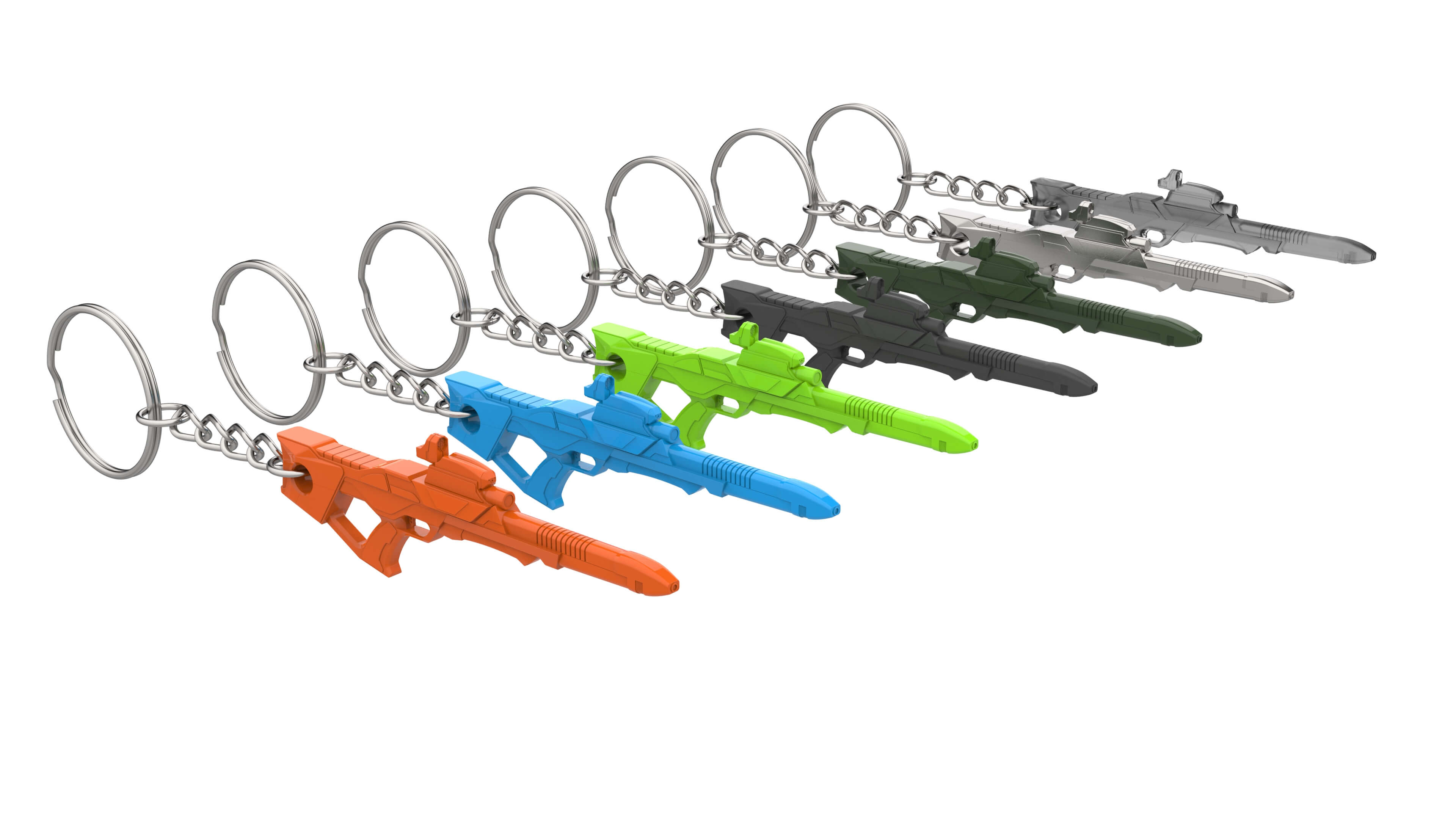 Startrek Keychains Set 2 - 11 Printable STL - Personal Use 3D Model by ...
