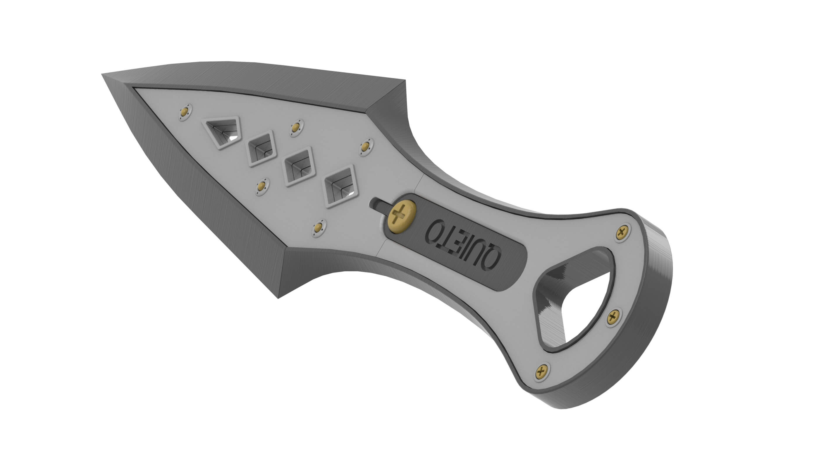 Apex Wrath Kunai Knife - 3D Model by MakerLab