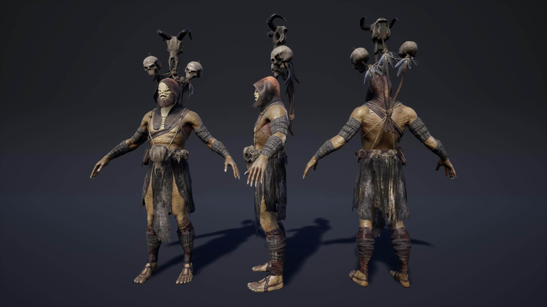 14 Orcs (Pack) - 3D Model by Maksim_Bugrimov
