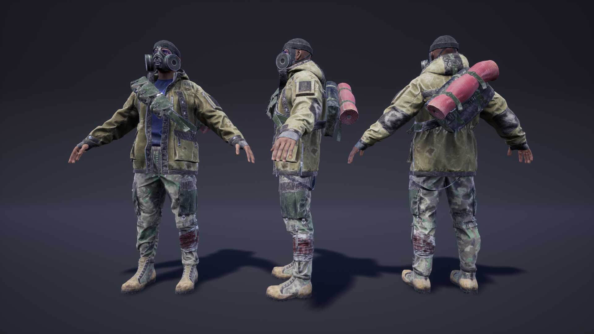 Adventure Characters (Pack) - 3D Model by Maksim_Bugrimov