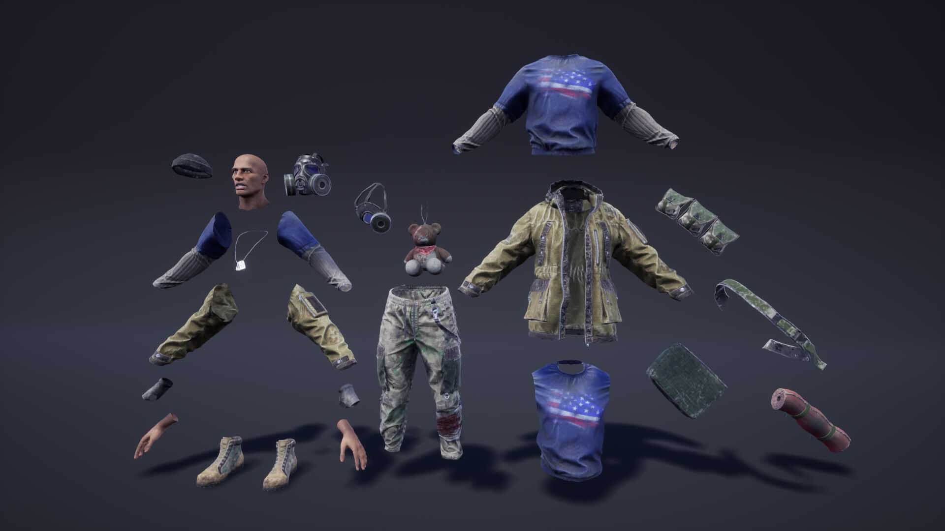 Adventure Characters (Pack) - 3D Model by Maksim_Bugrimov