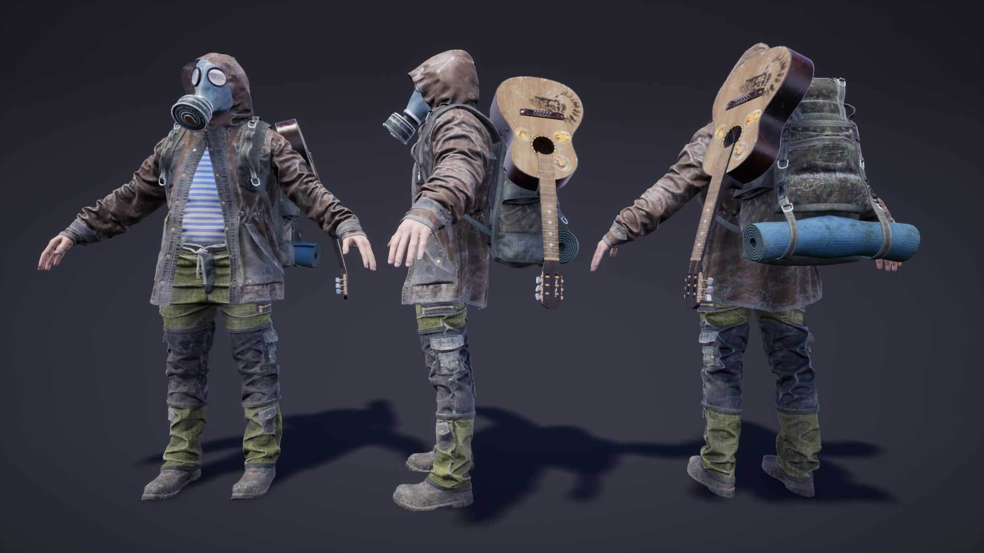 Adventure Characters Pack - 3D Model by Maksim_Bugrimov