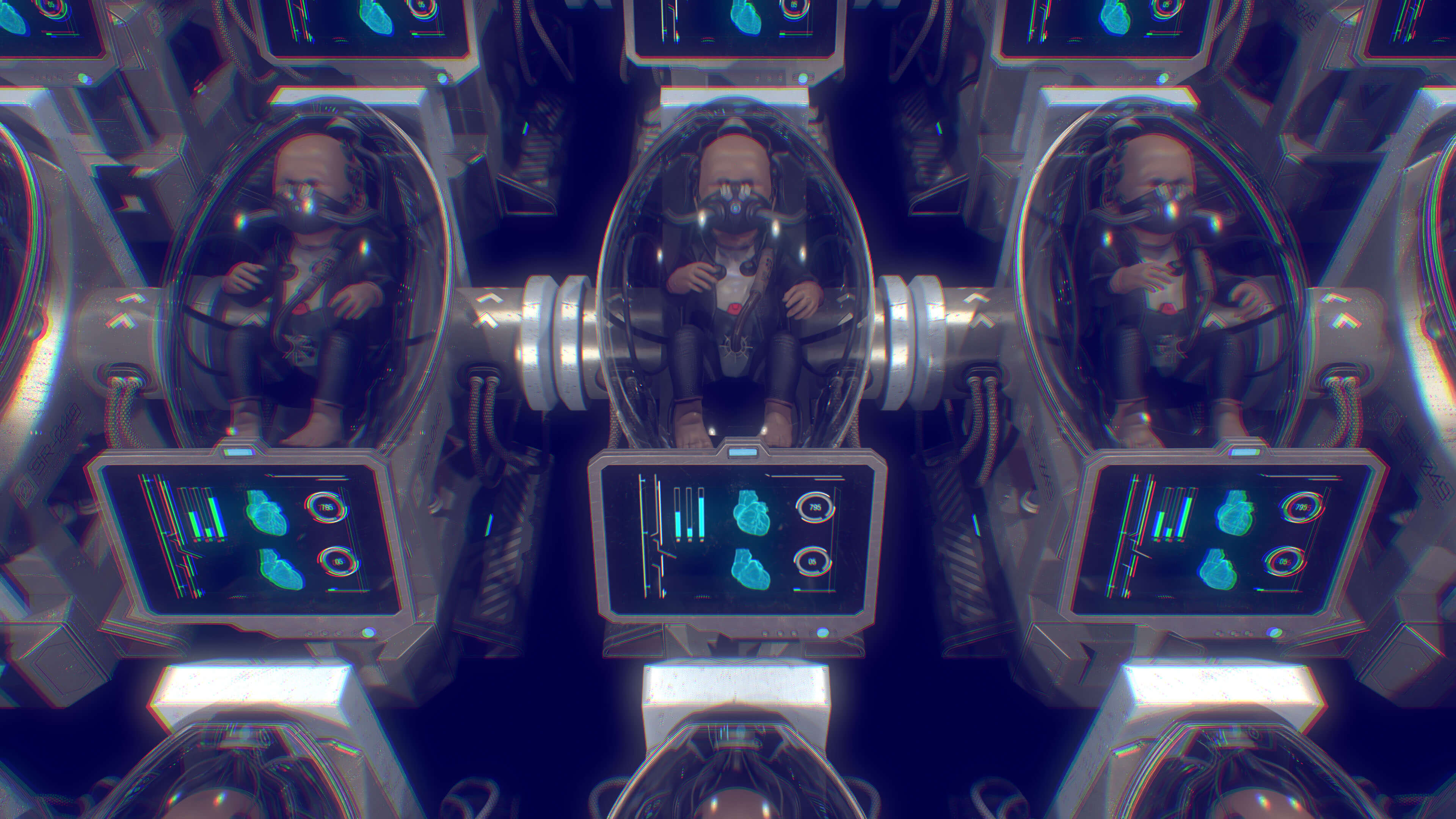 Baby in Capsule - 3D Model by Maksim_Bugrimov