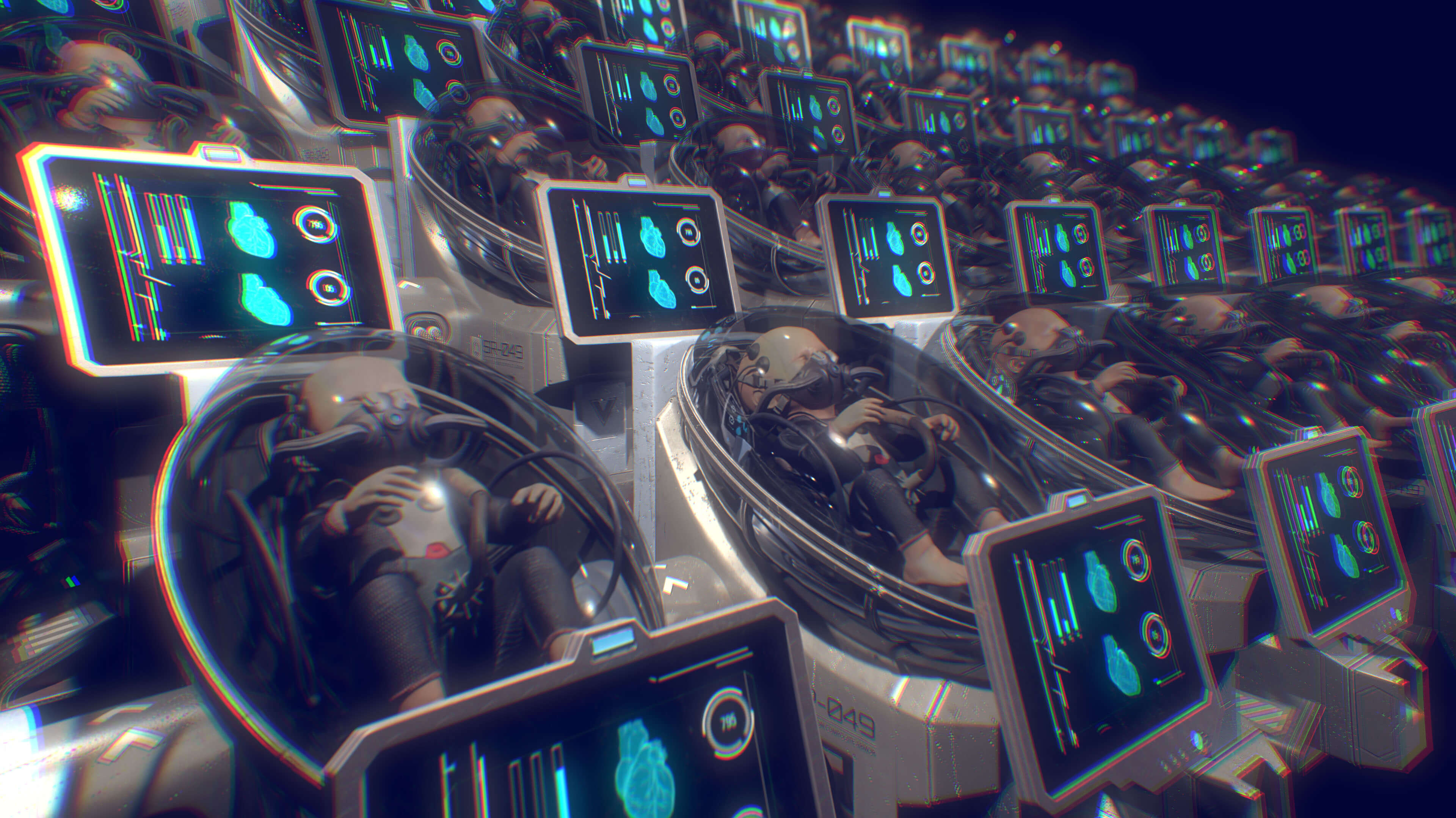 Baby in Capsule - 3D Model by Maksim_Bugrimov