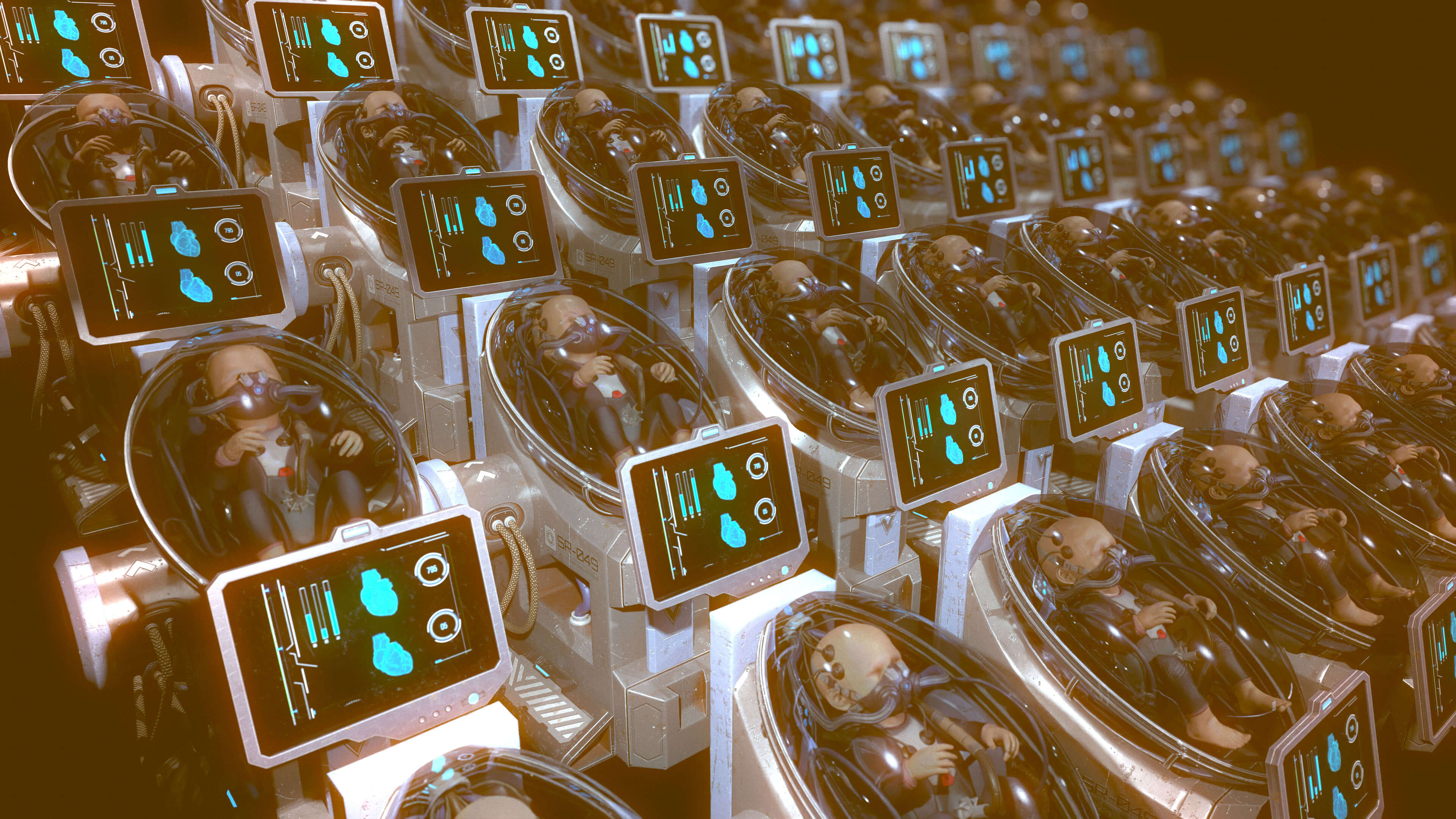 Baby in Capsule - 3D Model by Maksim_Bugrimov