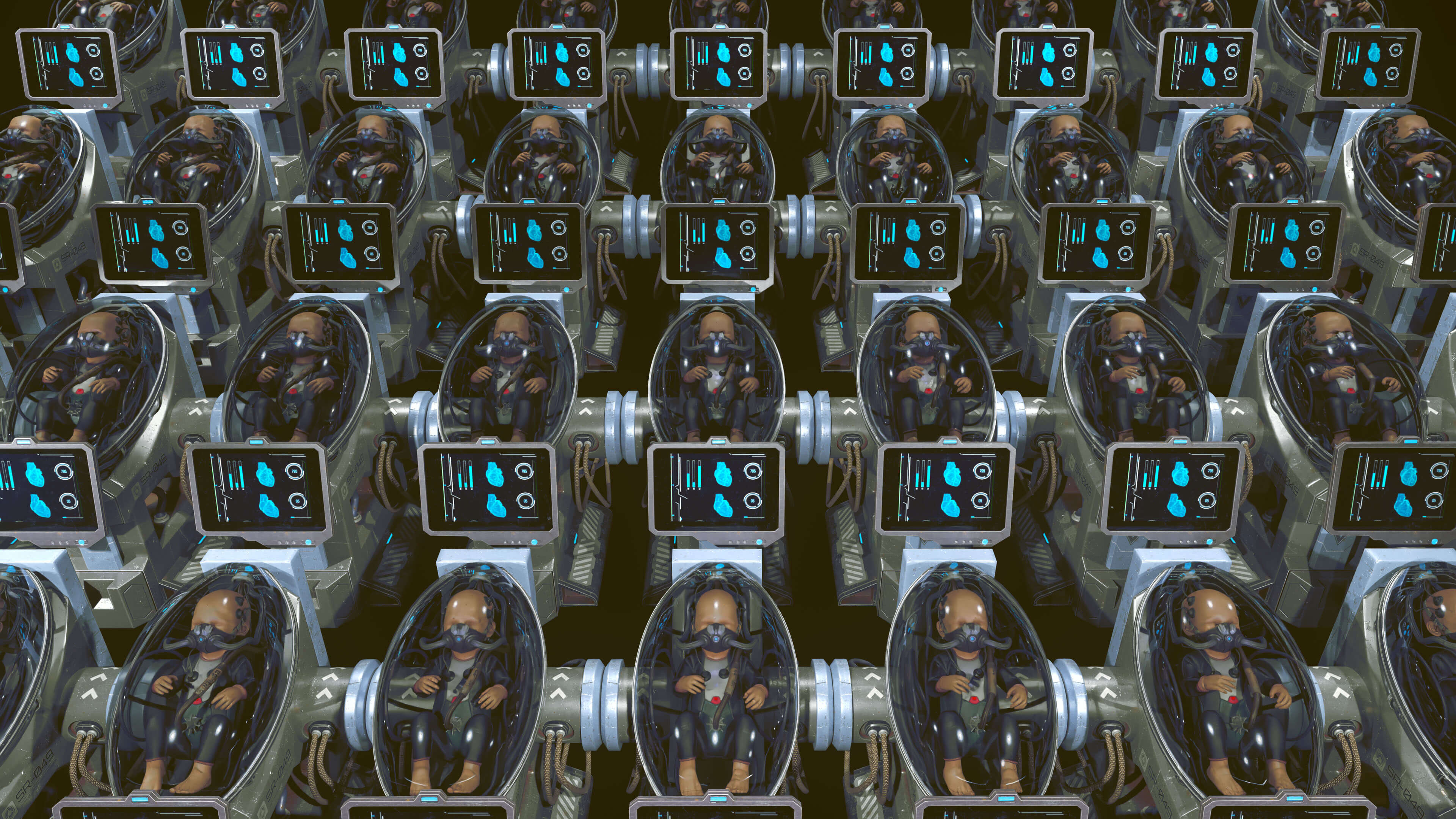 Baby in Capsule - 3D Model by Maksim_Bugrimov