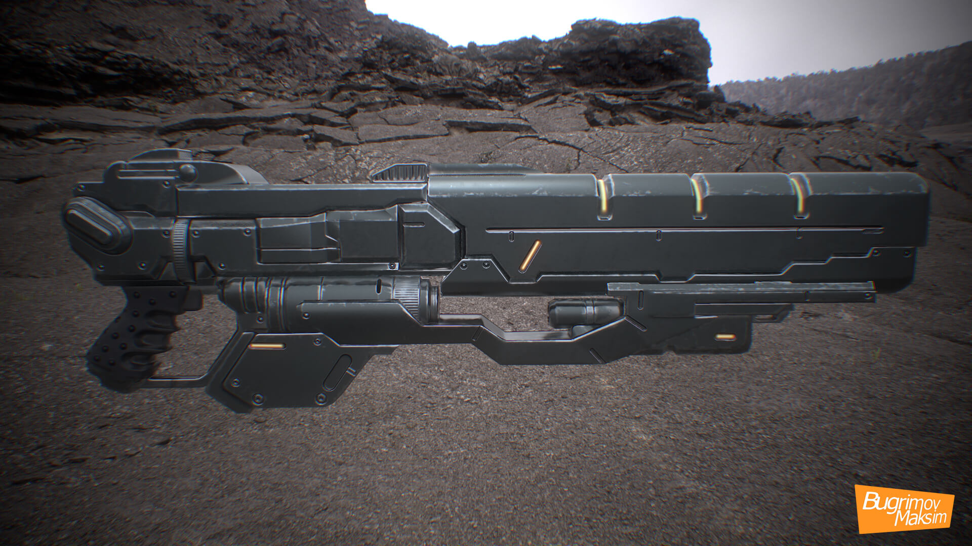 Customized Alien Soldier - 3D Model by Maksim_Bugrimov