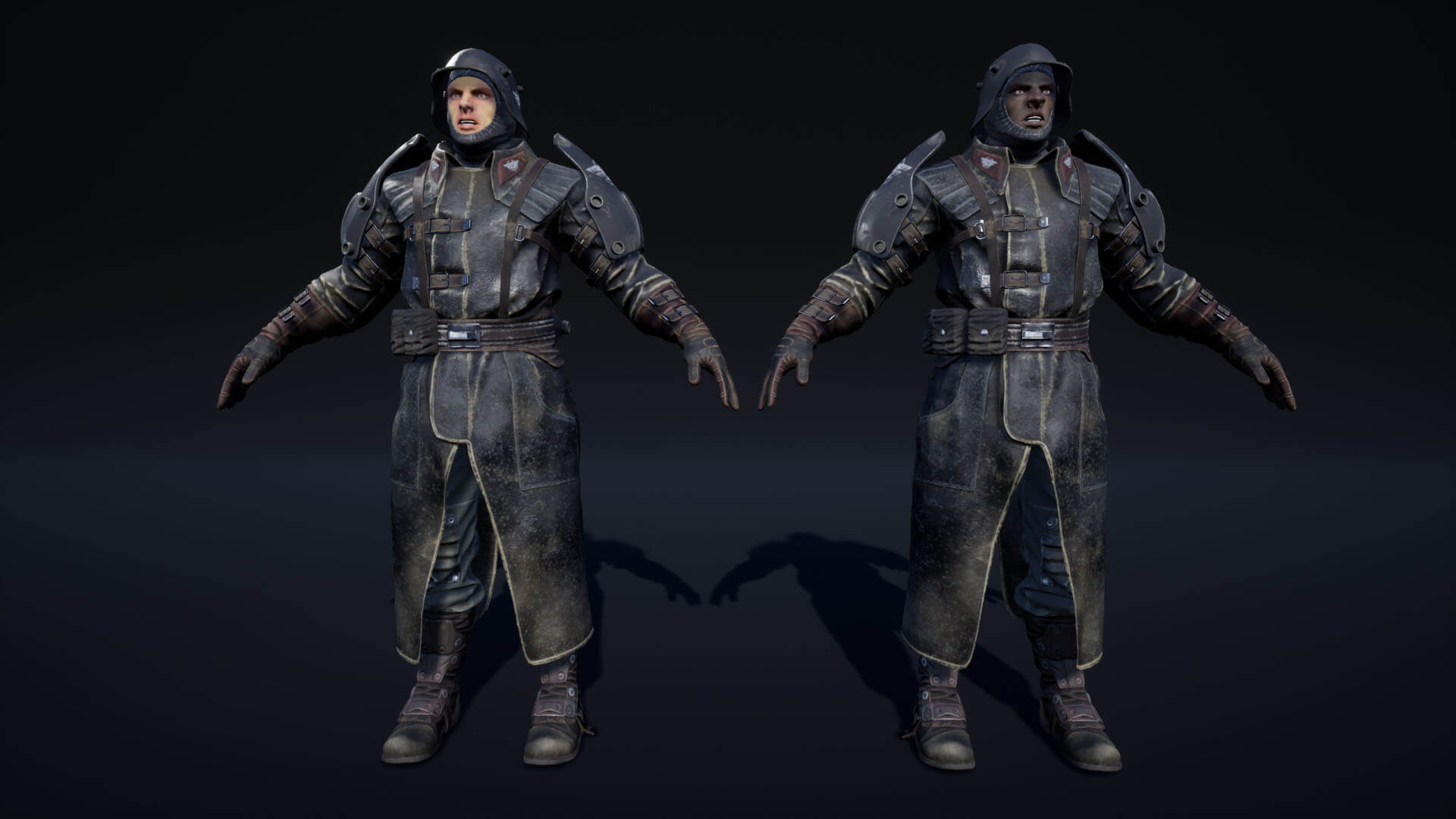 Dystopia Soldiers Pack - 3D Model by Maksim_Bugrimov