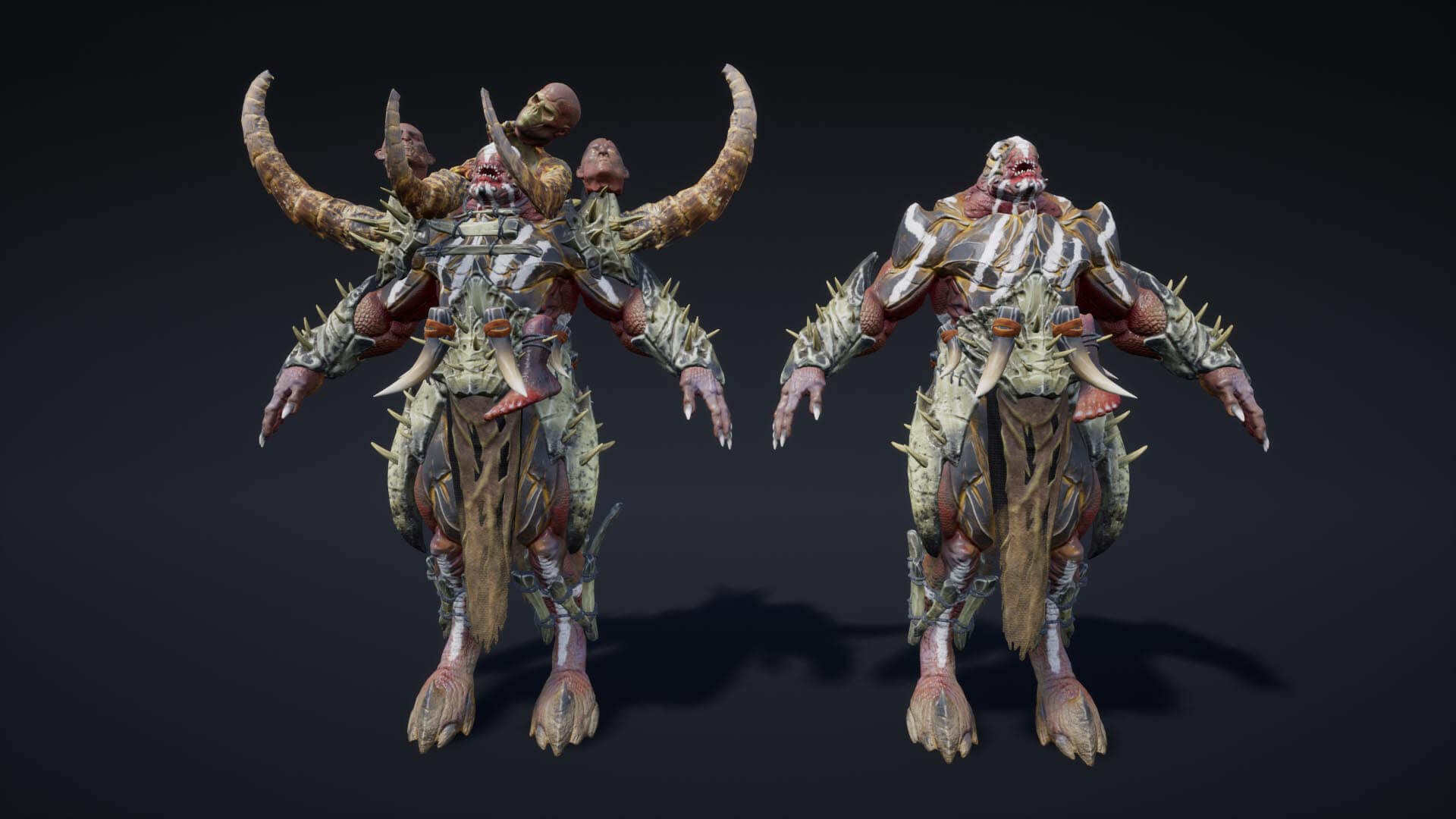 Fantasy Enemies (Pack) - 3D Model by Maksim_Bugrimov