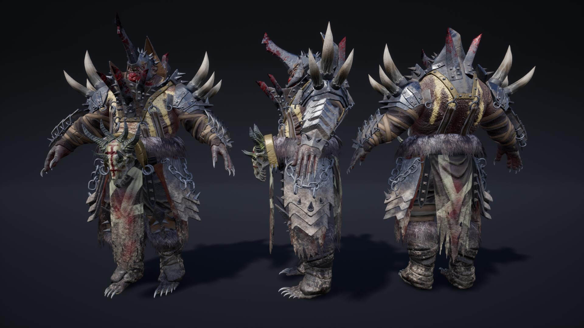 Fantasy Enemies (Pack) - 3D Model by Maksim_Bugrimov